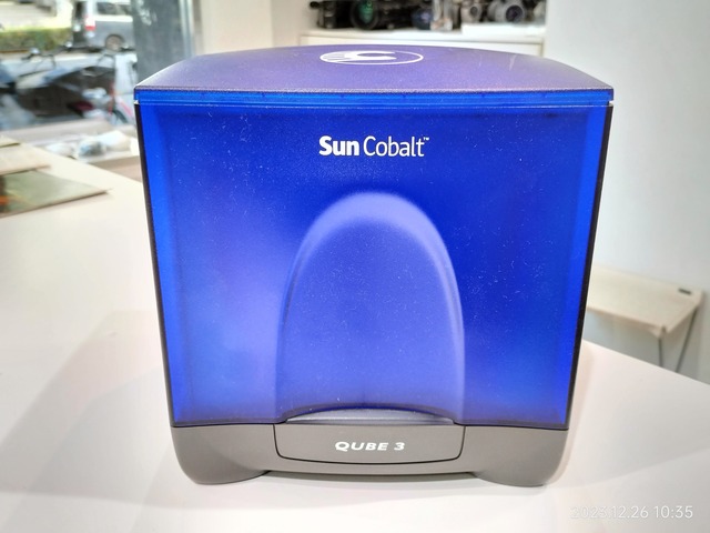 2002/平成14/Cobalt Networks/SUN/Cobalt QUBE 3/Sun Cobalt OS 6.4/SOHO向け小型 ...