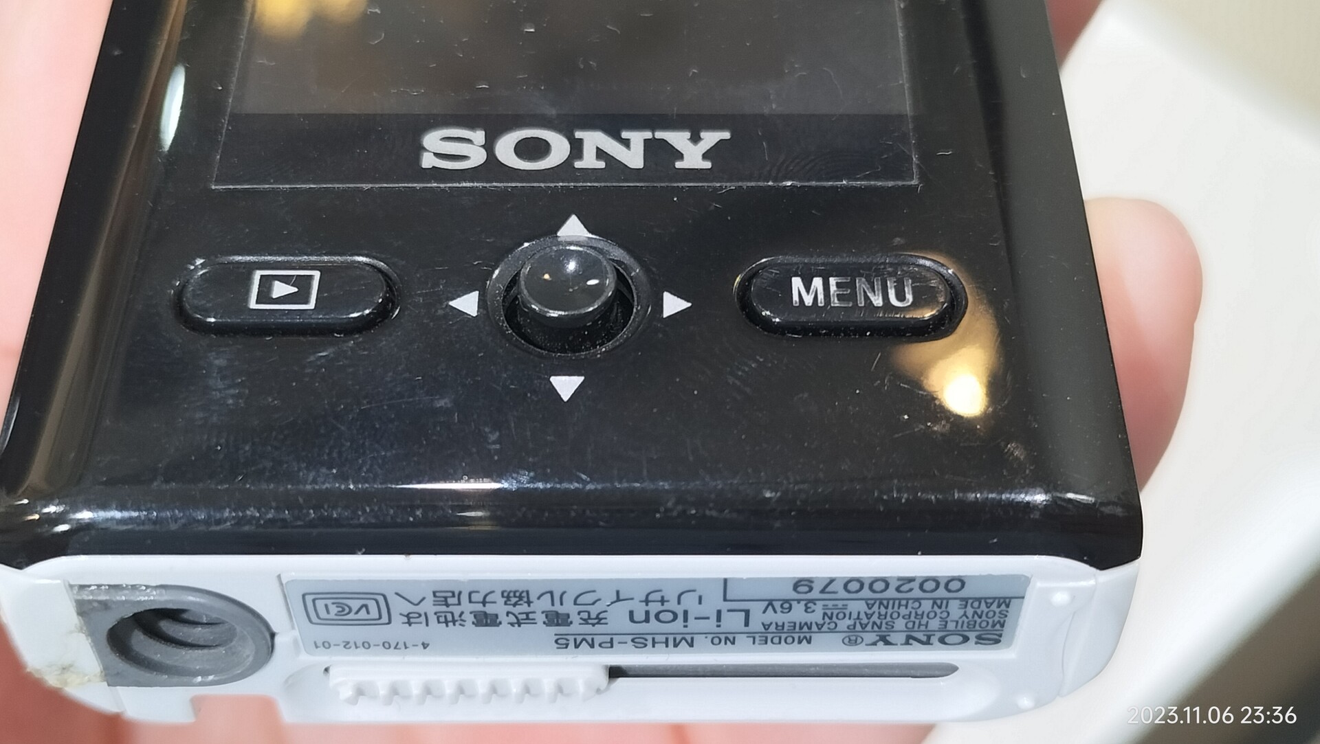2010/平成22/SONY/bloggie/MH5-PM5/ブロギー/500万画素/回転レンズ/メモリースティック/ : Extinct ...