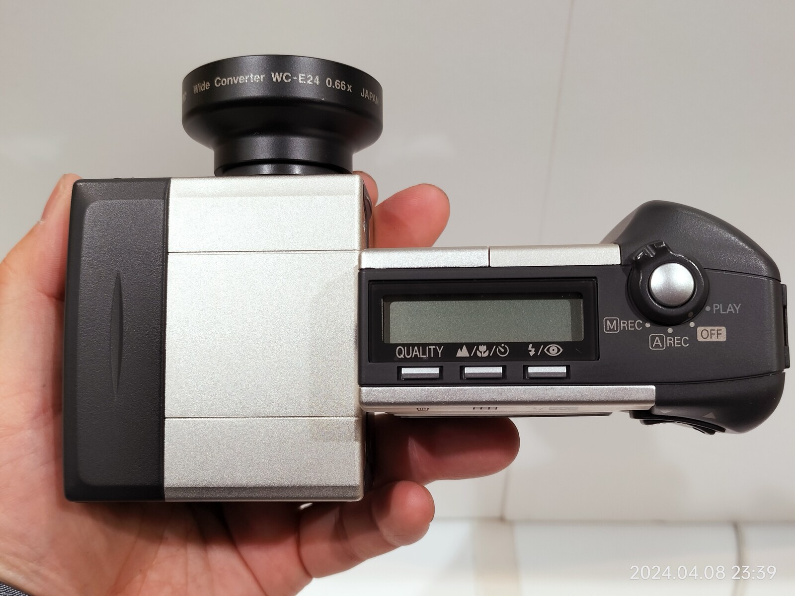 1998/平成10/Nikon/COOLPIX E900/ニコン初のニッコールレンズ搭載機/光学3倍/スイバル/フィッシュアイコンバーター付き ...