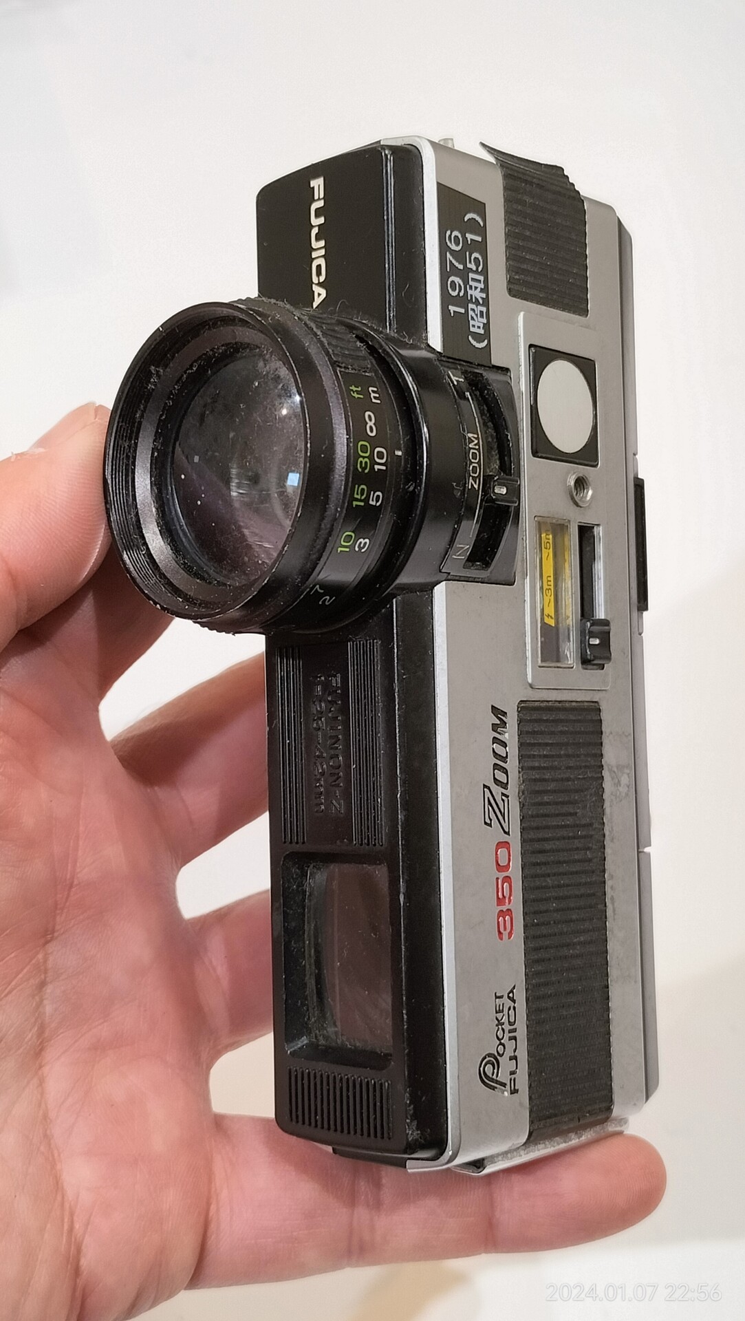1976/昭和51/FUJIFILM/Pocket Fujica 350 ZOOM/光学1.7倍/110カメラ/ : Extinct ...