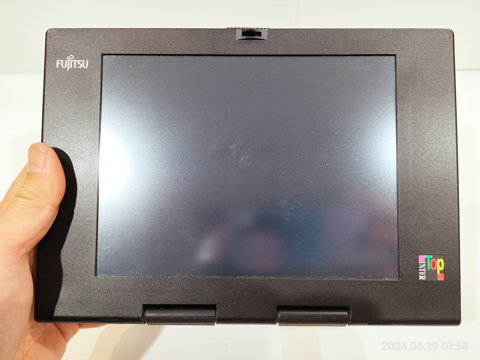 1997/平成9/FUJITSU/INTERTop/DOS-V/750g/A5サイズ/7.2インチカラーDSTN液晶/640_480/256色 ...