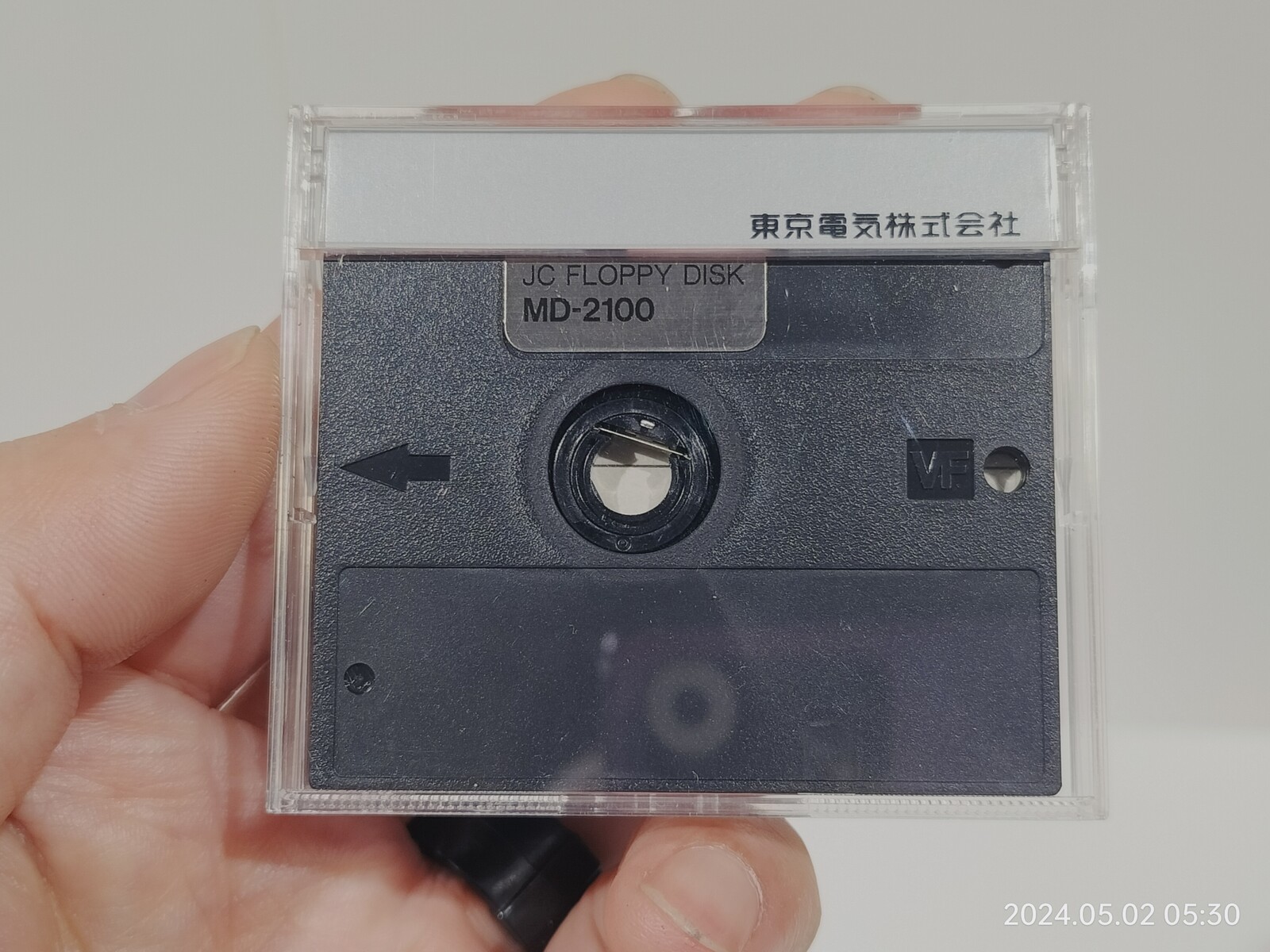 1988/昭和63/TEC/MD-2100/JC FLOPPY DISK/2インチフロッピーディスク/東京電気株式会社/操作Wide JC専用 ...