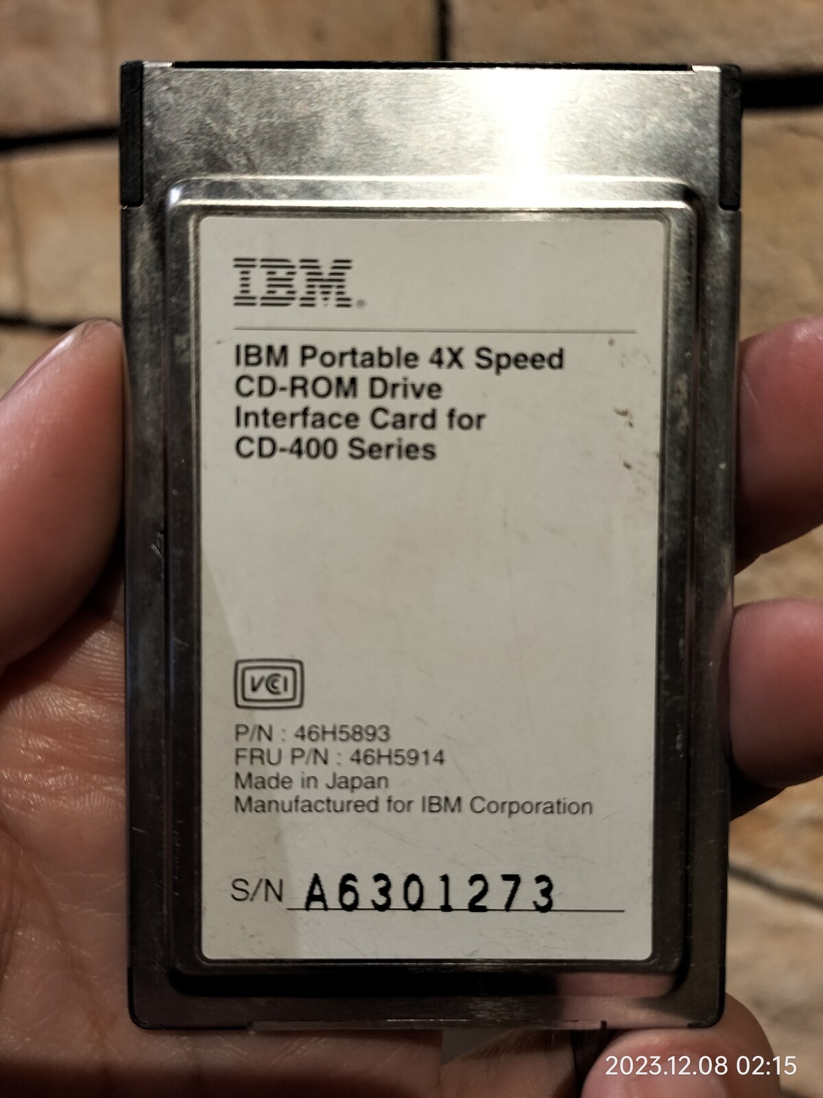 1994/平成6/IBM/Portable CD-ROM Drive/Interface Caed for CD-400 Series ...