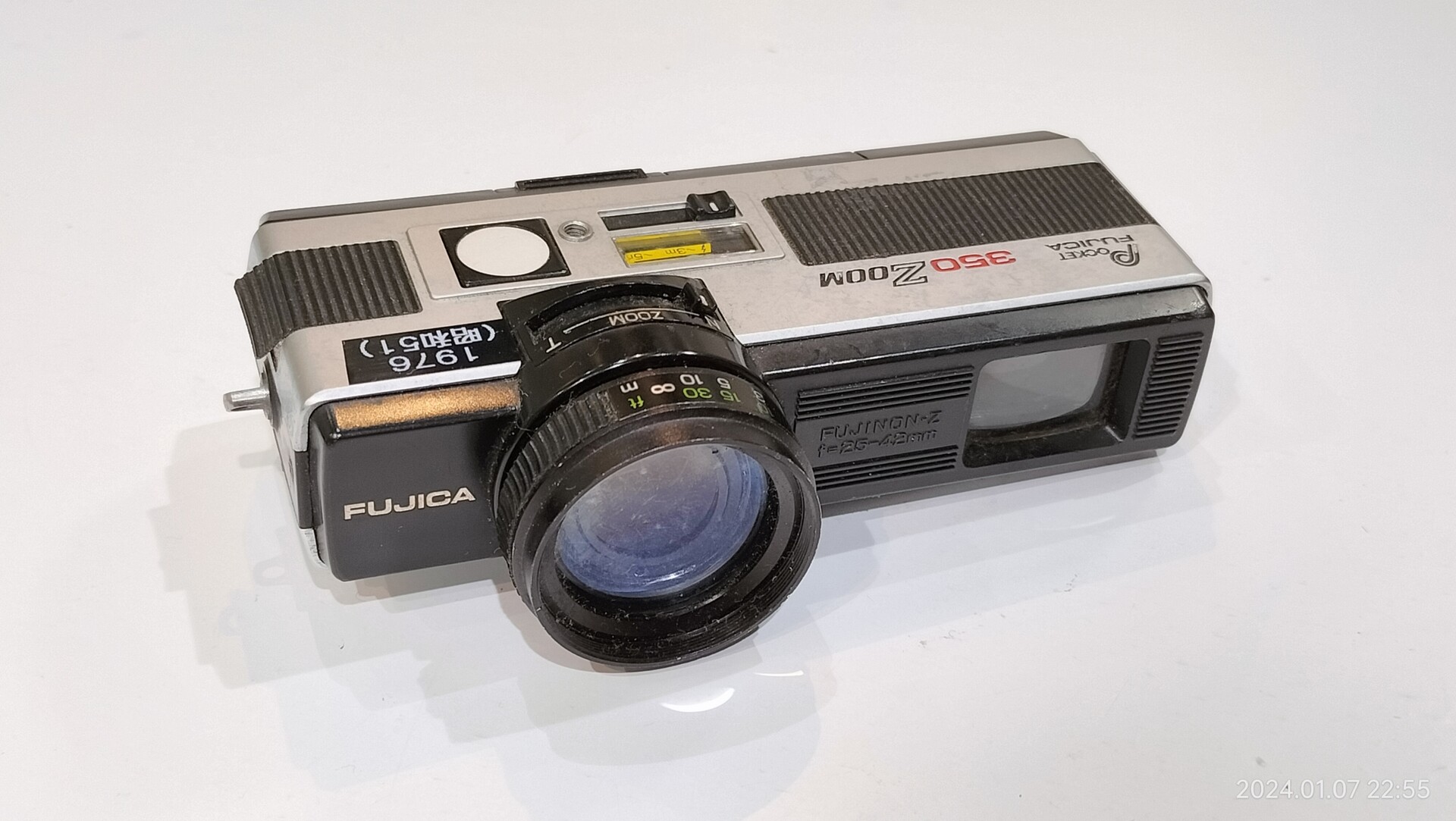 1976/昭和51/FUJIFILM/Pocket Fujica 350 ZOOM/光学1.7倍/110カメラ/ : Extinct ...