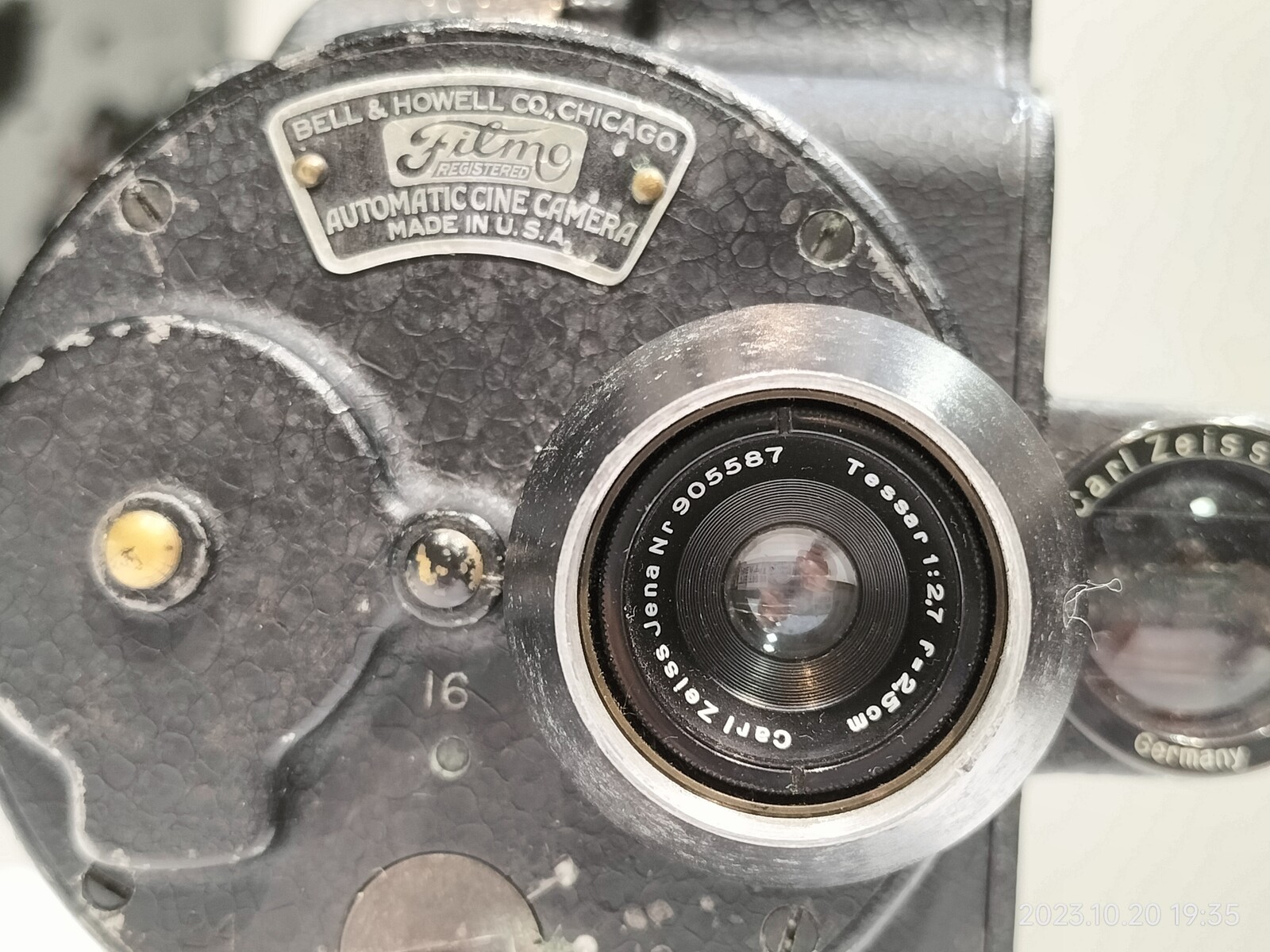 1926/大正15/Bell & Howell/Filmo 70 A/16mm Film Camera/Carl Zaiss Tessar ...