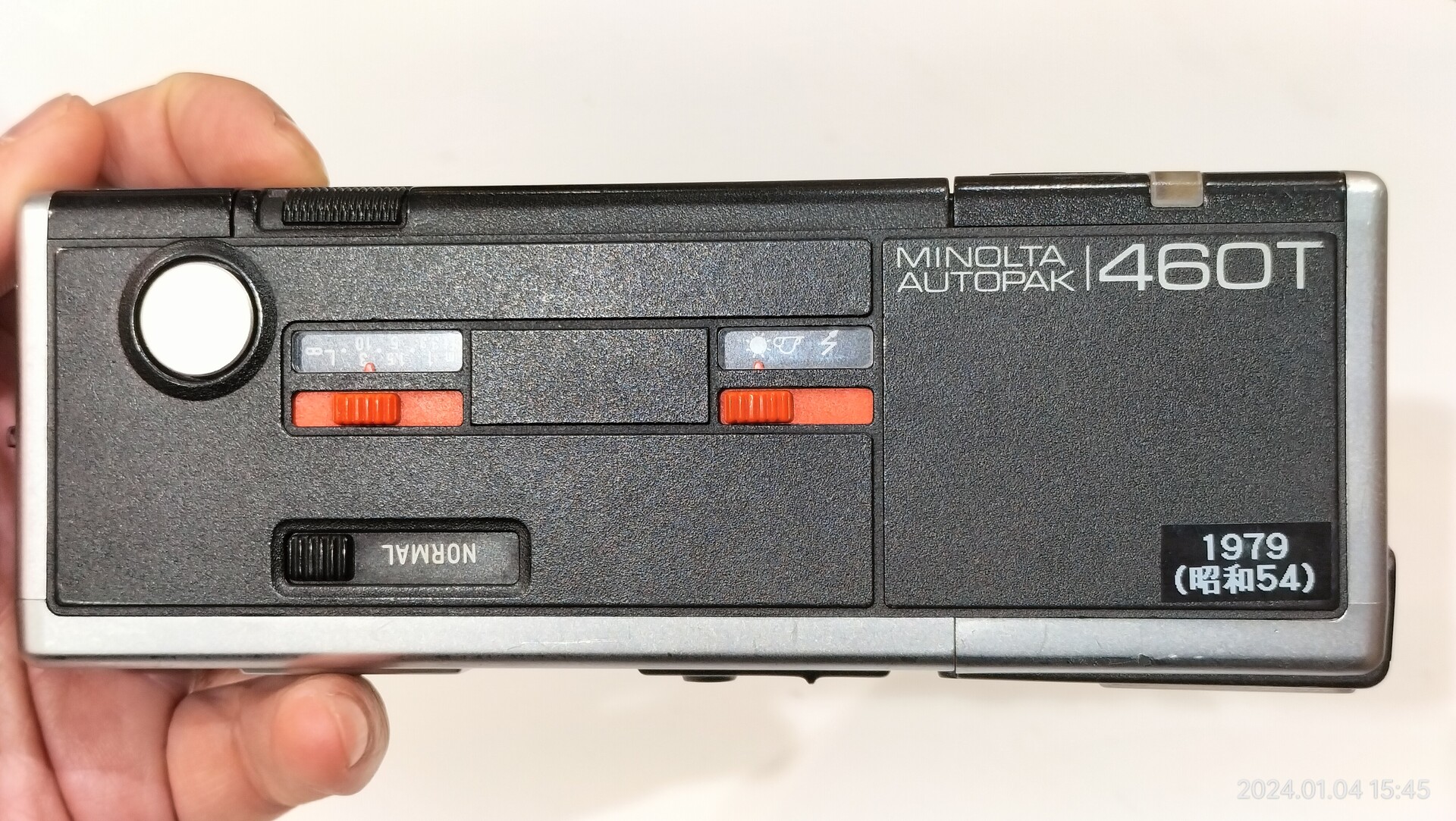 1979/昭和54/MINOLTA/MINOLTA AUTOPAK 460T/110カメラ/ : Extinct Media Museum ...