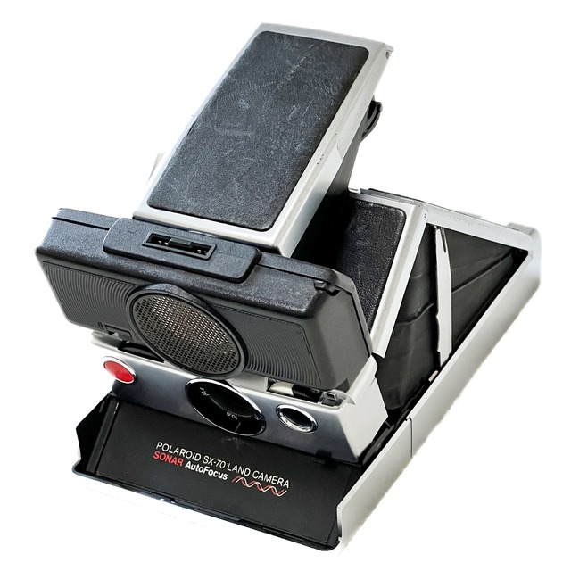 1978/昭和53/POLAROID SX-70 LAND CAMERA SONAR AutoFocus/SX-70フィルム使用 ...