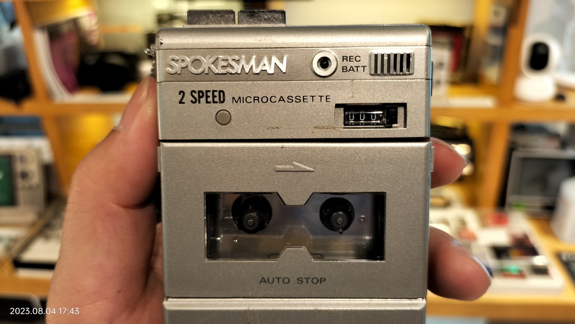 調査中/HITACHI/TRQ-1000/SPOKESMAN/MICRO CASSETTE RECODER/マイクロカセットレコーダー/2 ...