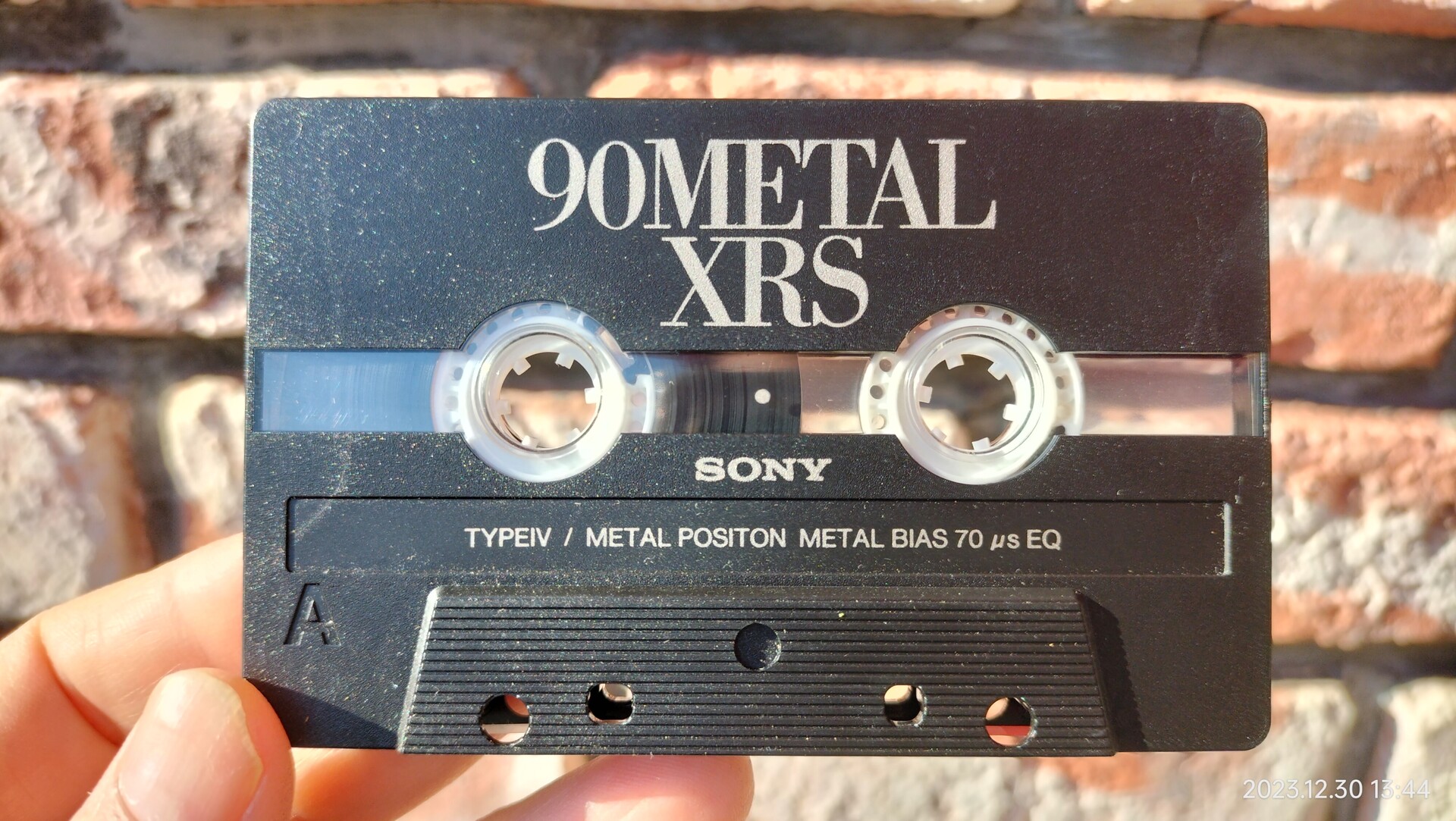 1989/平成1/SONY/90METAL XRS/メタルポジション/カセットテープ/ソニー/ : Extinct Media Museum ...