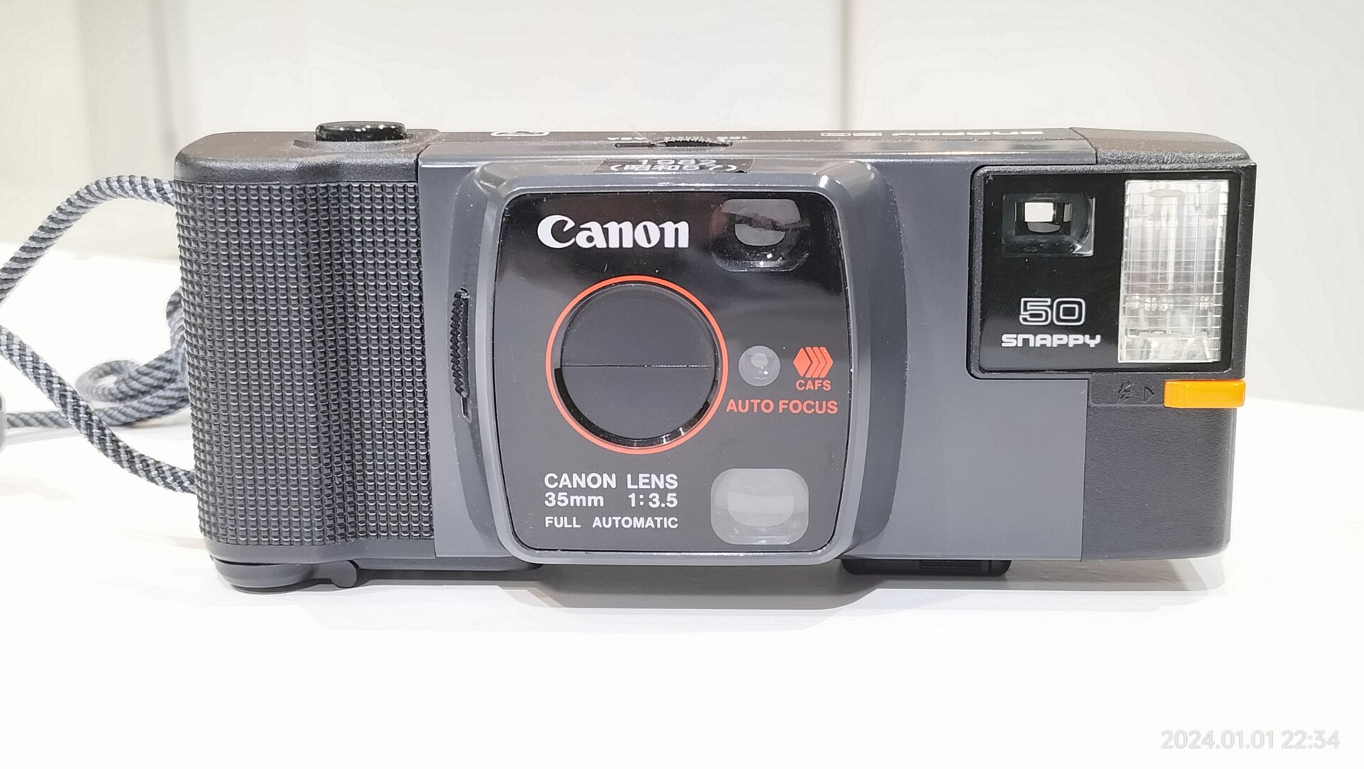 1982/昭和57/Canon/SNAPPY 50/キヤノン/スナッピィ50/35mm単焦点レンズ/コンパクトカメラ/ : Extinct ...