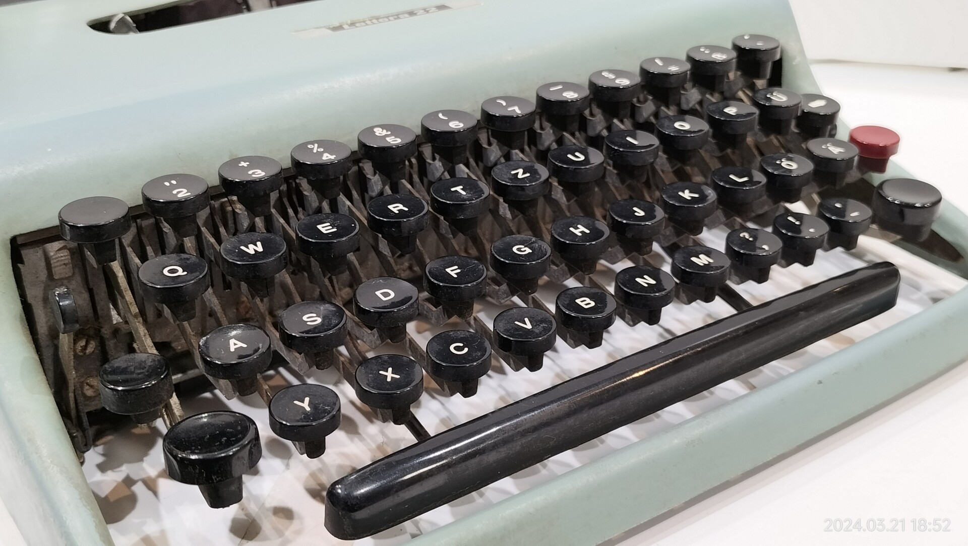 1949/昭和24/Olivetti/Lettera 22/Marcello Nizzoli/オリベッティ/マルチェロ・ニッツォーリデザイン ...