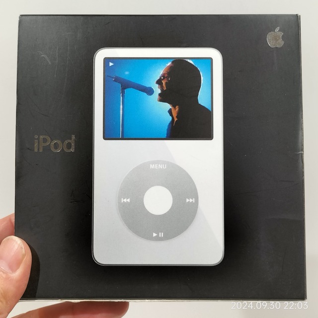 2005/平成17/Apple/iPod 30GB WHITE/5gen/第五世代iPod/ホワイト/パッケージあり/ : Extinct ...