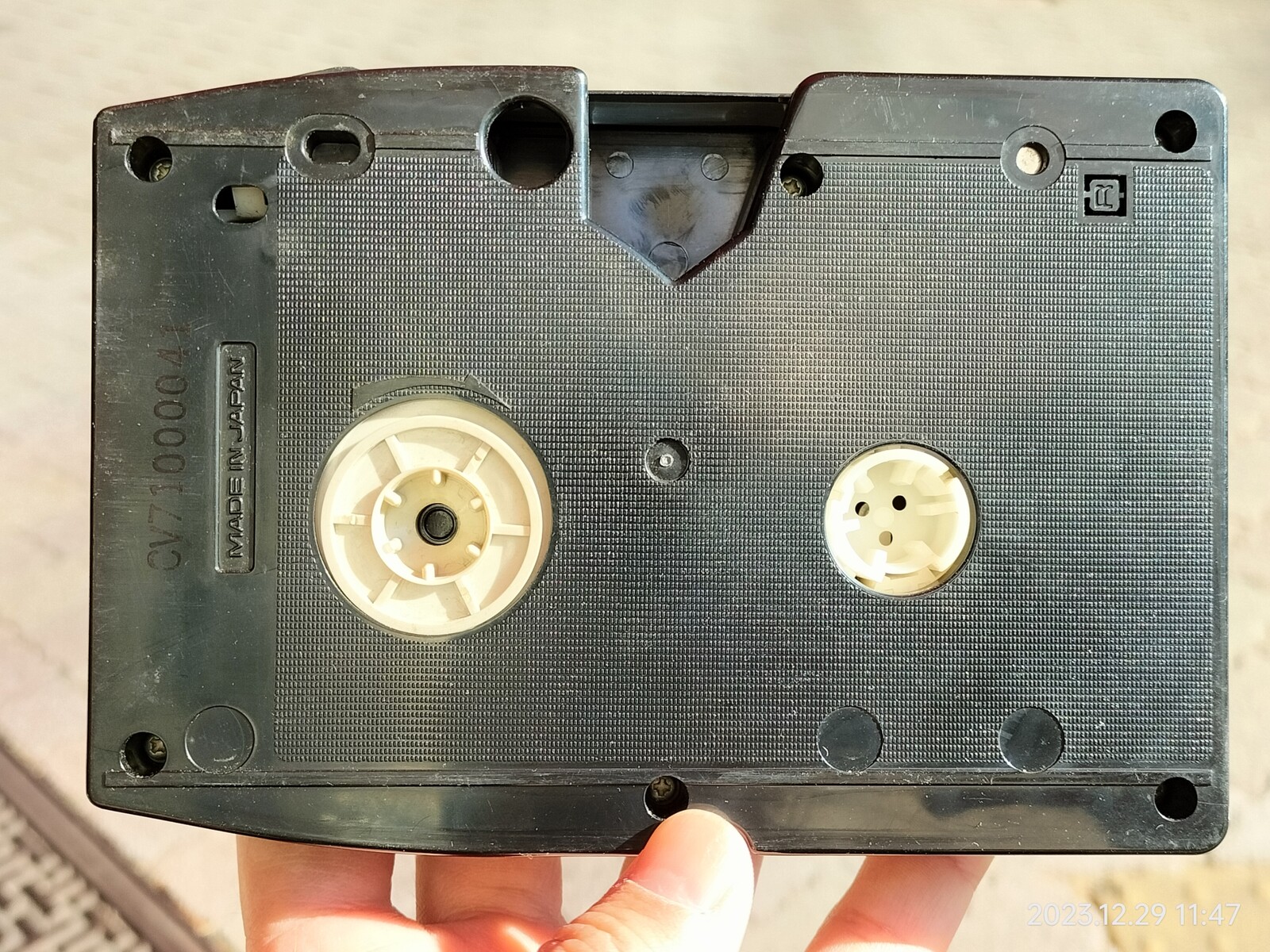 1974/昭和49/SANYO/V CORDⅡ/SANYO VIDEO CASEEETTE/V-cord方式/Vコード方式/V-60 ...