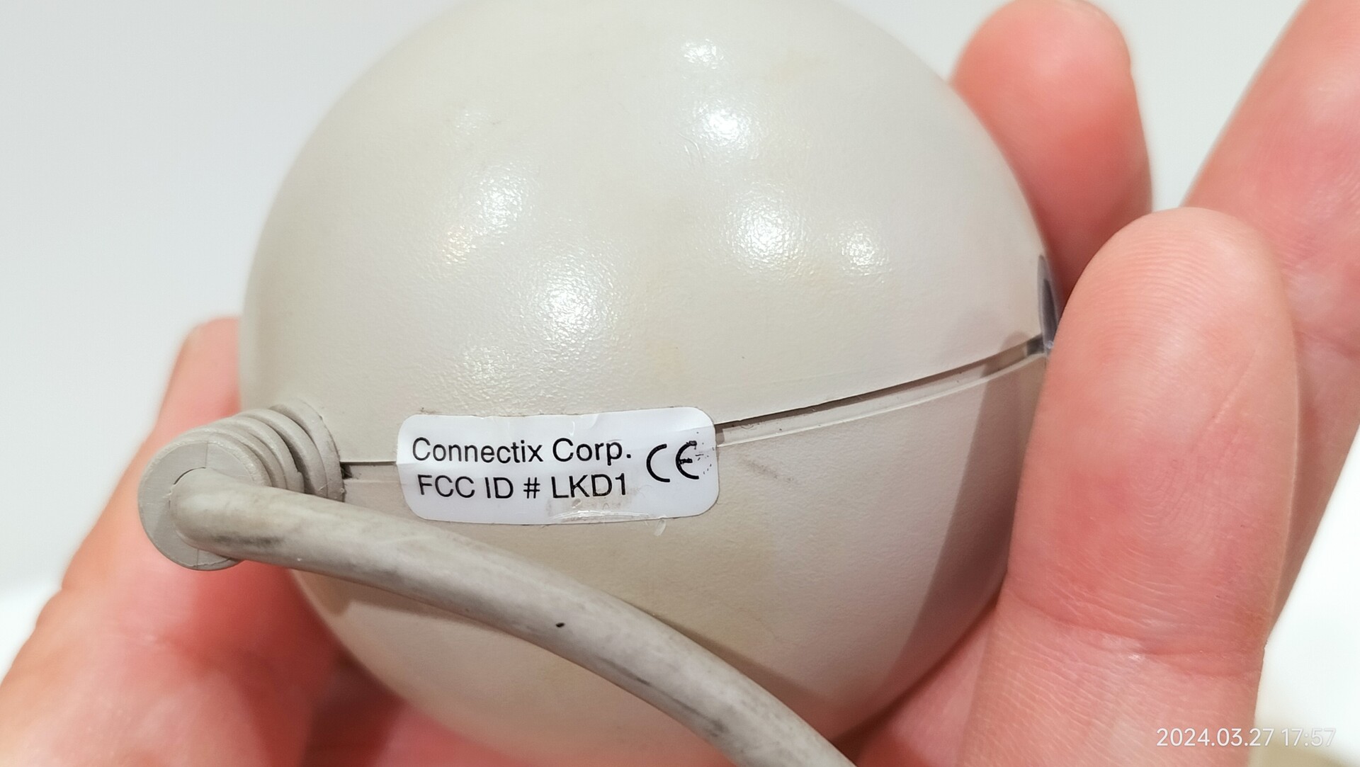 1994/平成6/Connectix/QuickCam/320_240 4bpp Greyscale/世界初のWebCam ...