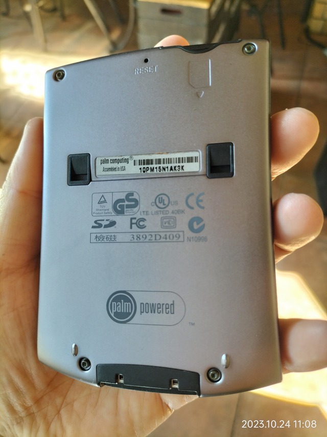 2001/平成13/Palm m505/GOLGO13/Palm OS 4.0/ゴルゴ13エディション/6.5万色カラーTFT液晶/SDカード ...