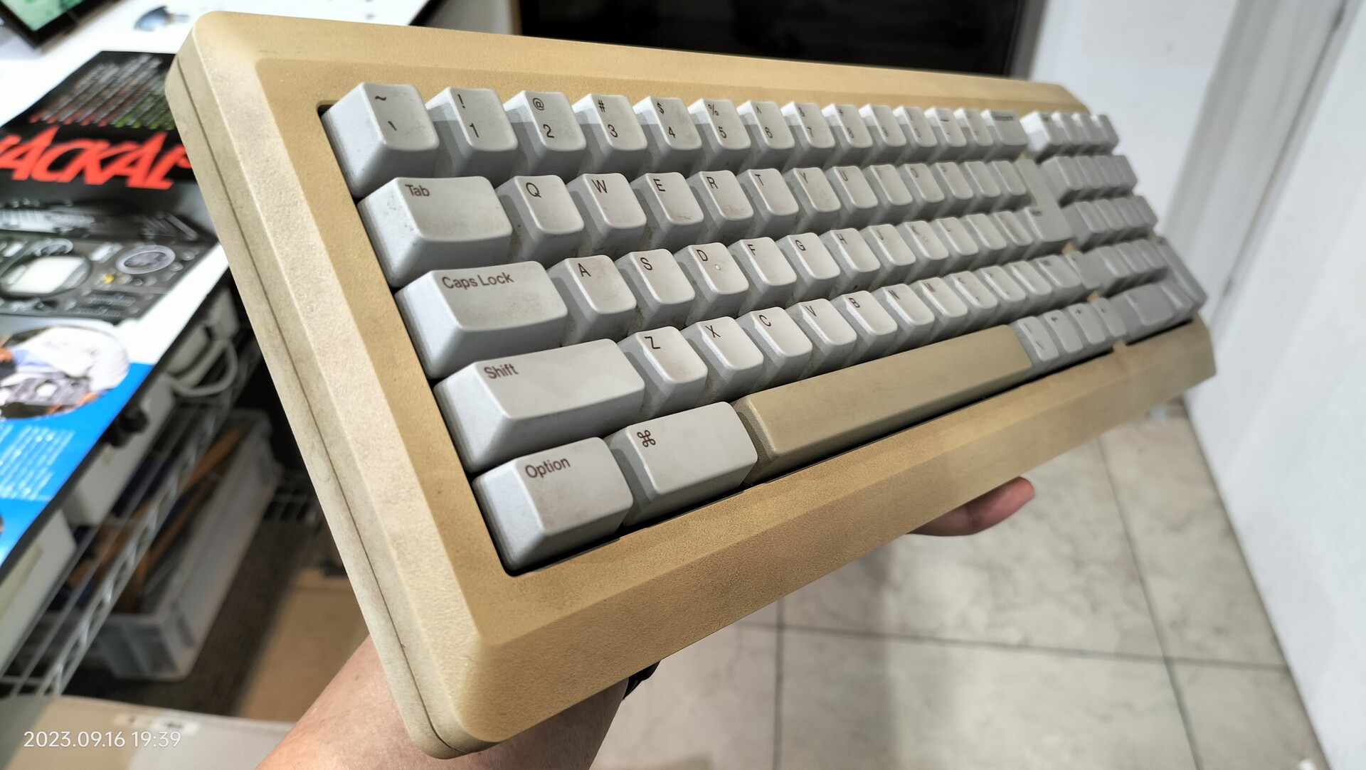 1986/昭和61/Apple/M0110A/Macintosh Plus付属キーボード/ALPS軸/日本製/ : Extinct Media ...