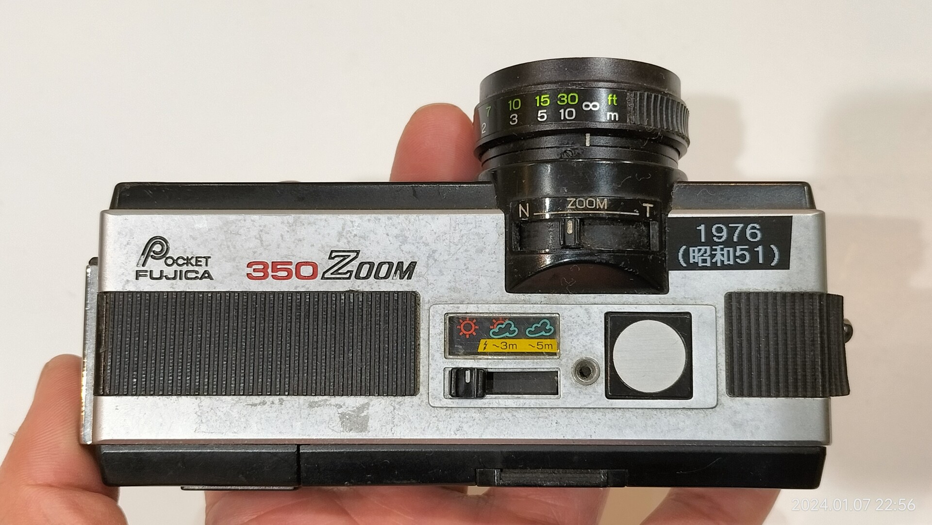 1976/昭和51/FUJIFILM/Pocket Fujica 350 ZOOM/光学1.7倍/110カメラ/ : Extinct ...