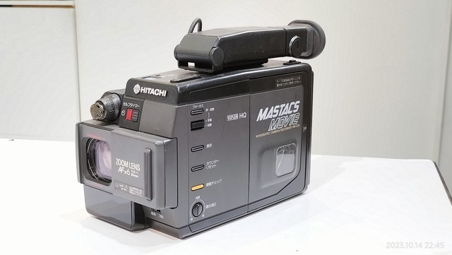 1987/昭和62/HITACHI/VM-C30/MASTACS MOVIE/VHS-C/ビデオカメラ 1987/昭和62/HITACHI/VM-C30/MASTACS MOVIE/VHS-C/ビデオカメラ
