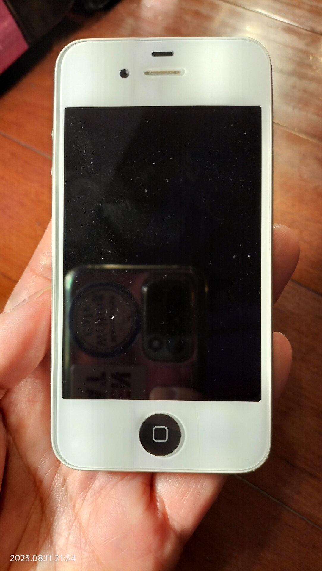 2011/平成23/Apple/iPhone 4s/A1387/32GB/A5プロセッサ/ソフトバンク/au/ホワイト/ : Extinct Media Museum | 絶滅メディア博物館