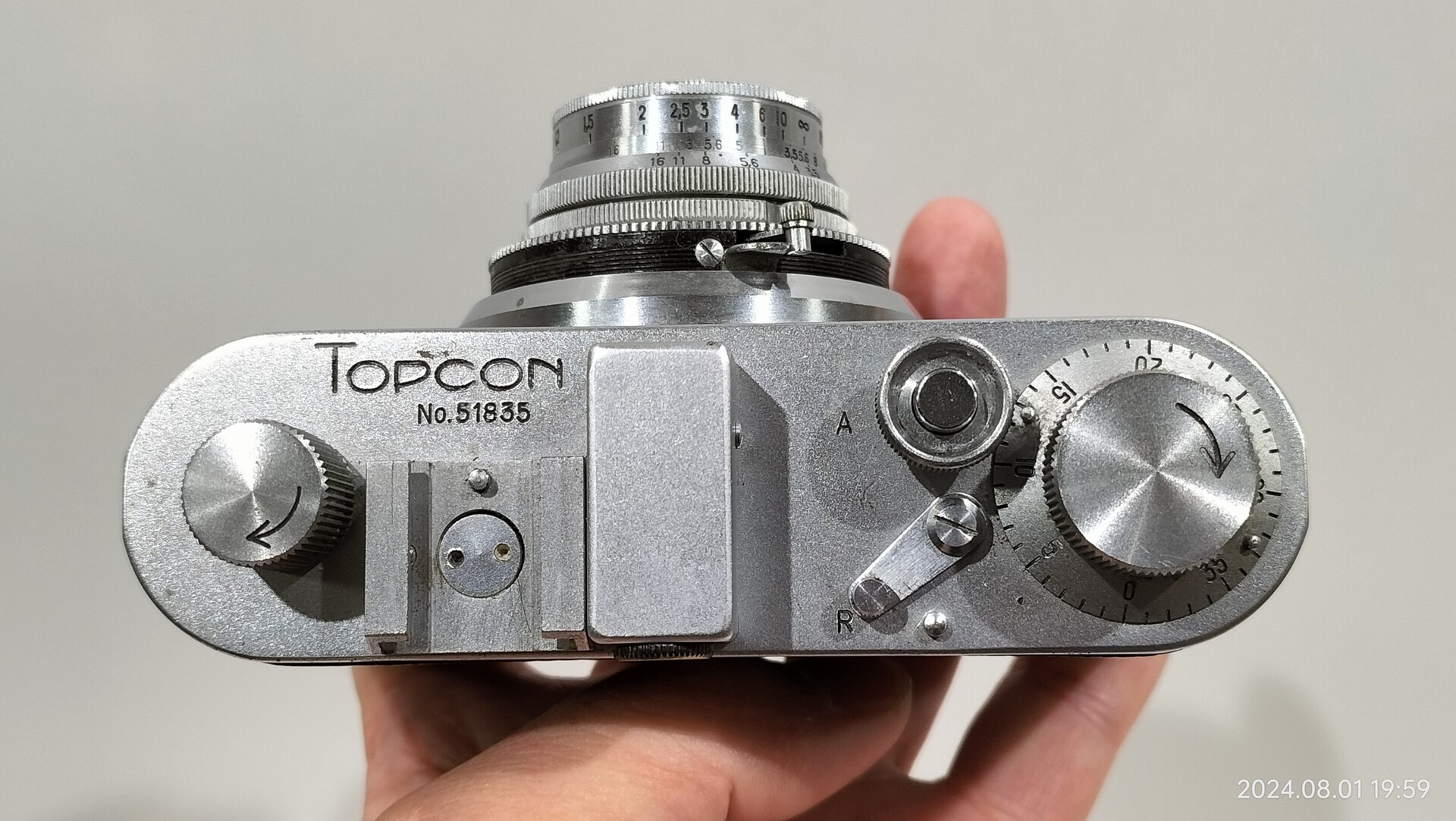 1953/昭和28/TOPCON/Topcon 35A/Original/No.51835/Toko 3.5/4cm/距離目測式/トプコン ...