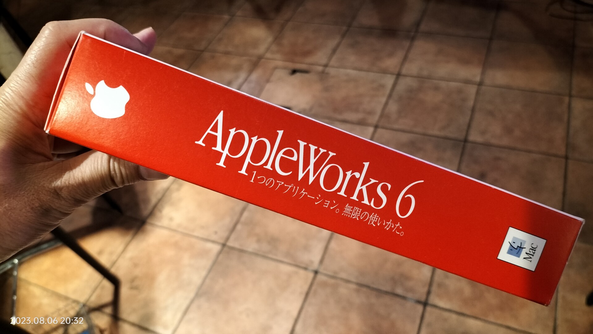 2000/平成12/Apple/AppleWorks 6/アップルワークス/Mac OS8.1以上/PowerPC/アプリケーションCD ...