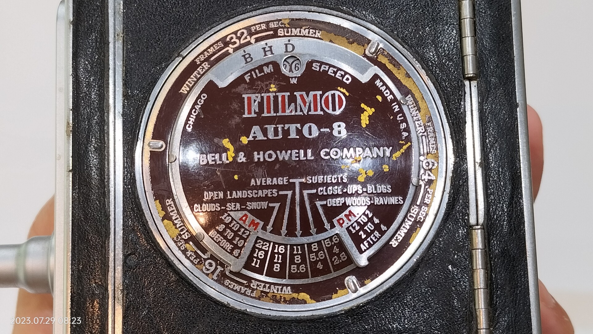 1948/昭和23/Bell & Howell/FILMO AUTO-8/Dマウント/Eastman-Kodak ツイン 8 マガジン/レンズ ...