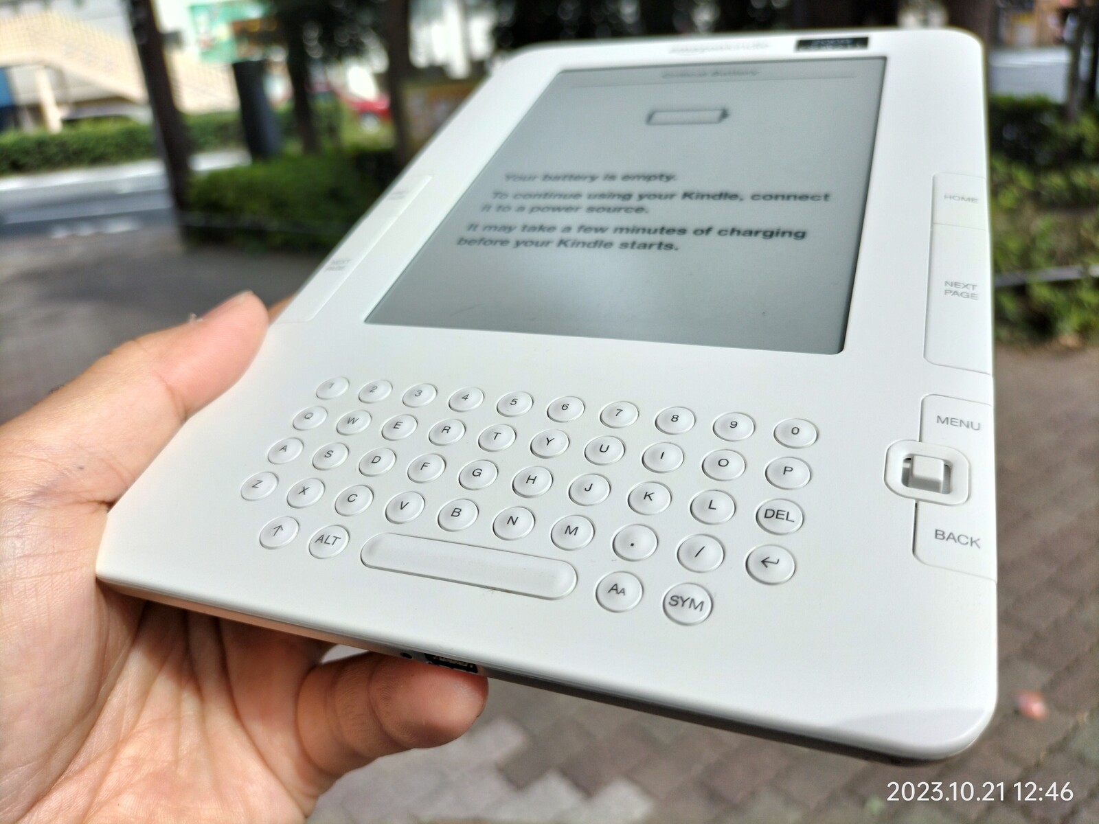 2009/平成21/Amazon/Kindle2/2GB/5-way controller/Kindle OS 2.5.8/E モノクロ16 ...