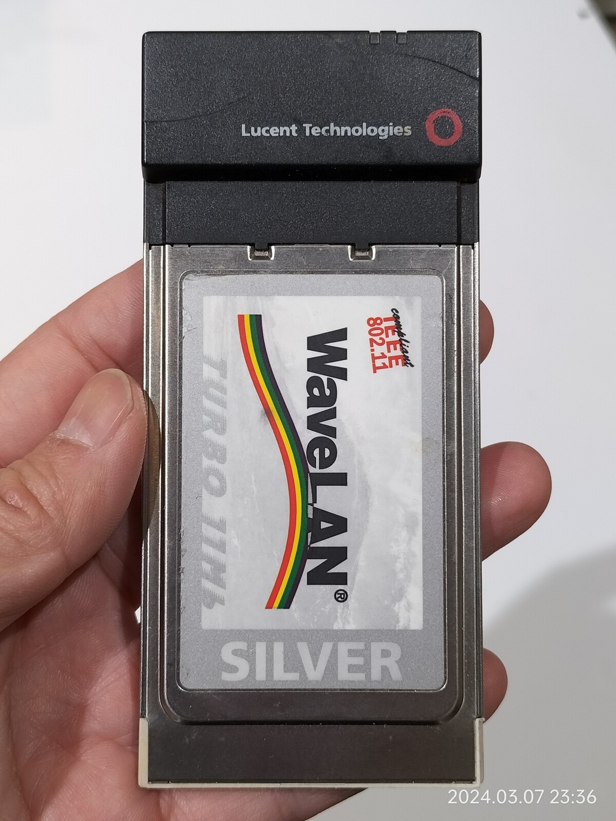 1999/平成11/Lucent Technologies/WaveLAN/IEEE Turbo/無線LANの元祖的な製品/8Mbps/無線 ...