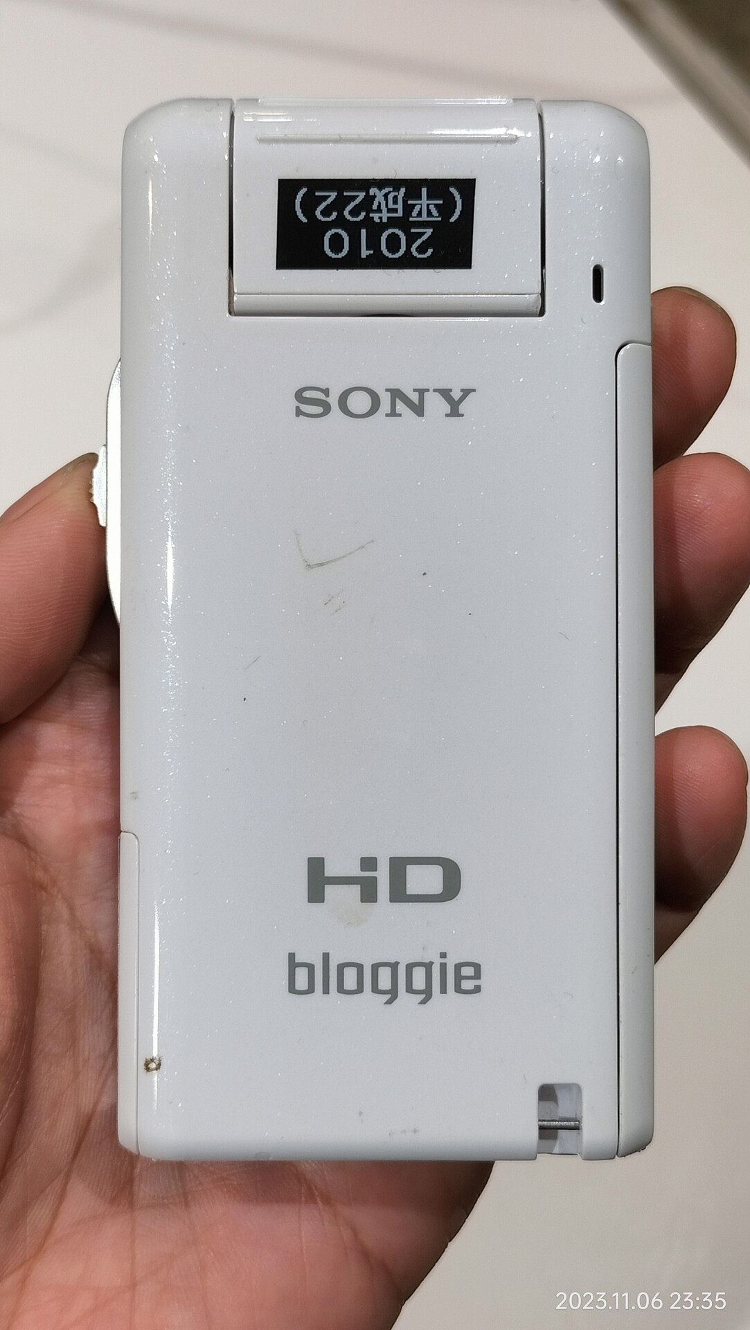 2010/平成22/SONY/bloggie/MH5-PM5/ブロギー/500万画素/回転レンズ/メモリースティック/ : Extinct ...