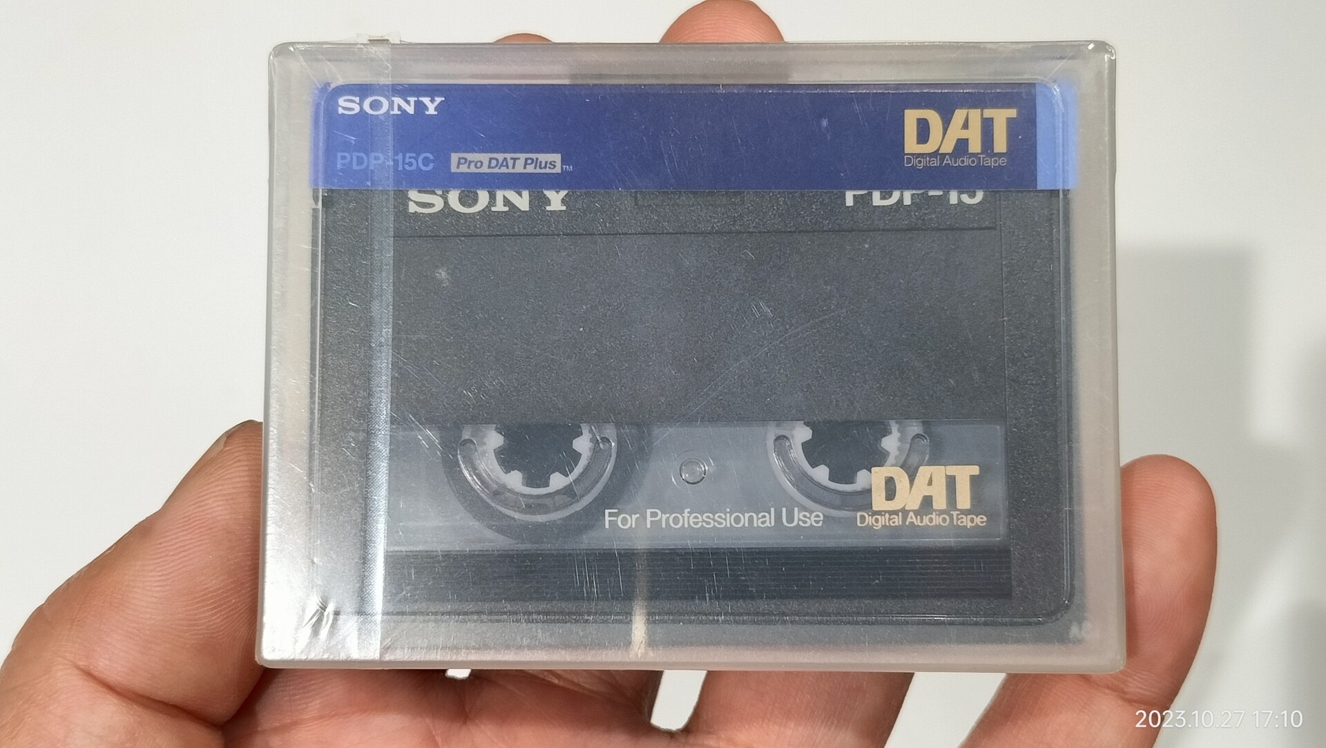 年代調査中/SONY/PDP-15C/For Professional Use/Pro DAT Plus/DAT/15分/ : Extinct ...