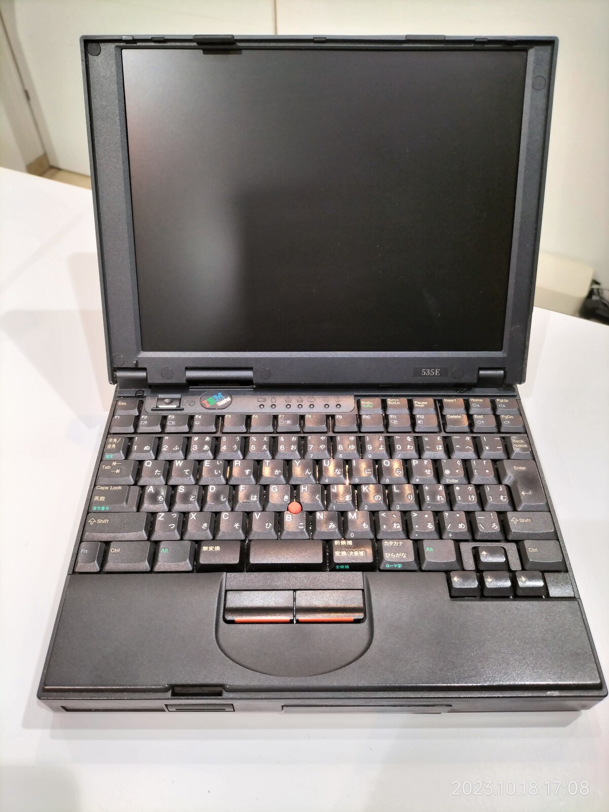 1996/平成8/IBM/ThinkPad 535E/MMX Pentium/B5サイズサブノート/大人の翼/PowerBook2400cの ...