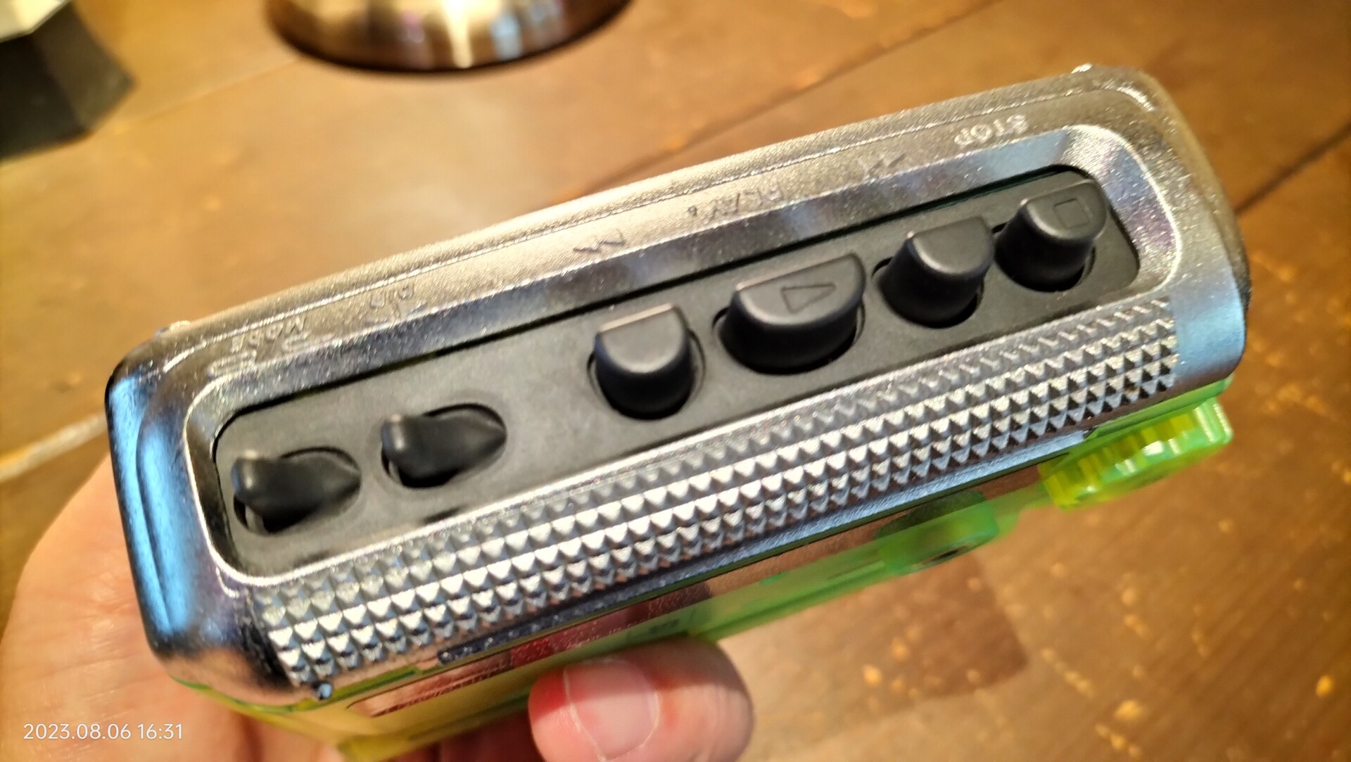 1997/平成9/SONY/WM-FS1/WALKMAN/SPORTS/GROOVE/MEGABASS/FMAM搭載/防水防塵/スケルトン ...