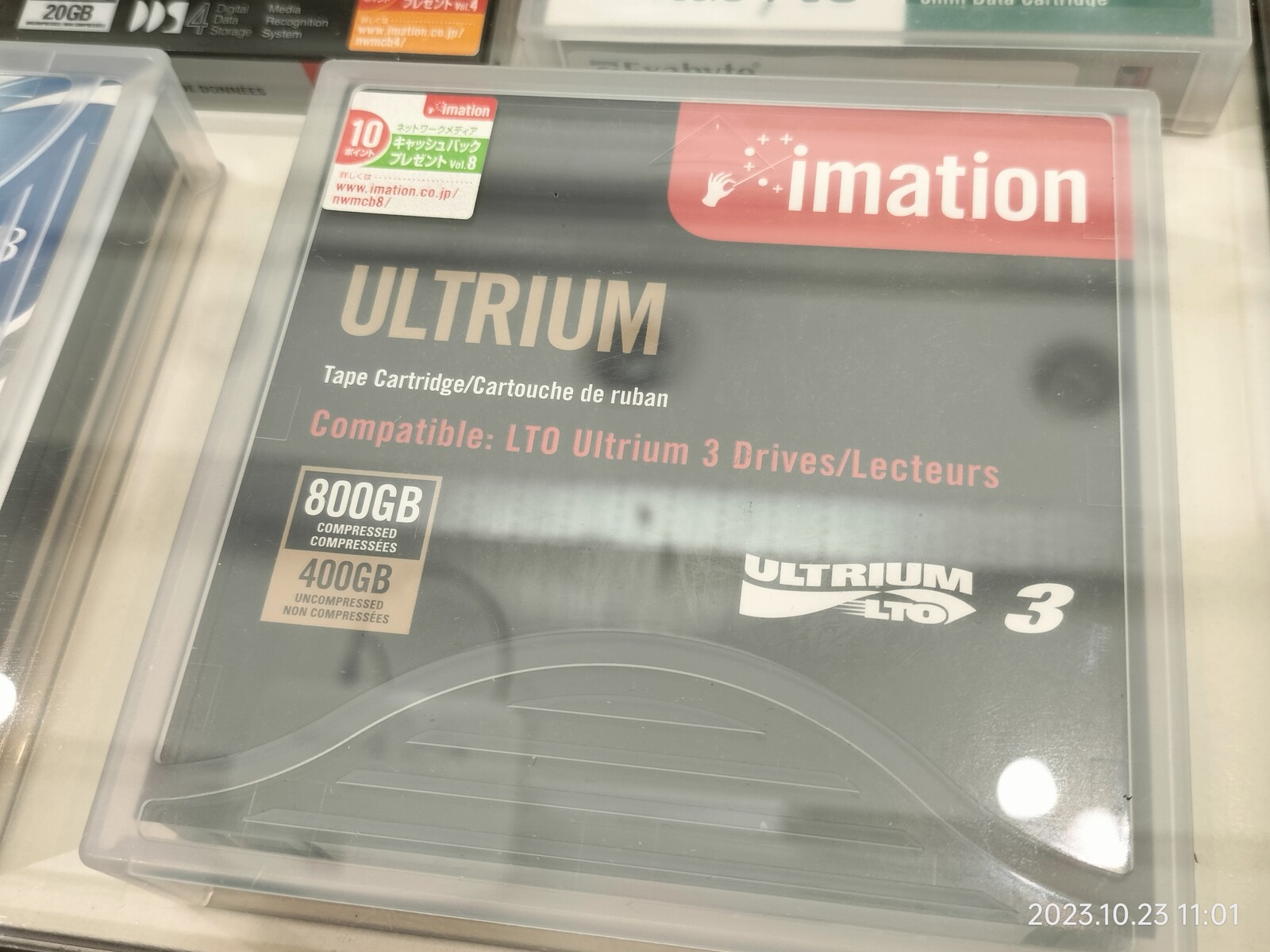 資料/データストレージテープ展示額装/DDS/Exabyte/ULTRIUM/LTO Ultrium 3/ : Extinct Media ...