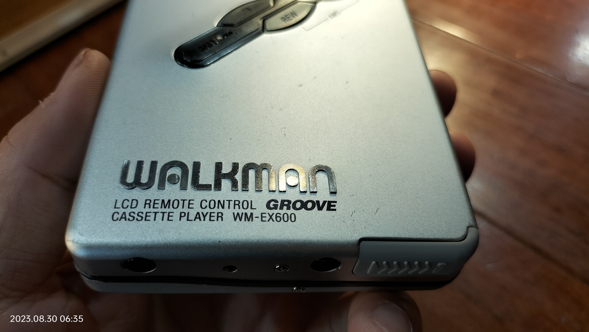 1999/平成11/SONY/WM-EX600/ウォークマン/GROOVE/ドルビーB NR/シルバー/ : Extinct Media ...