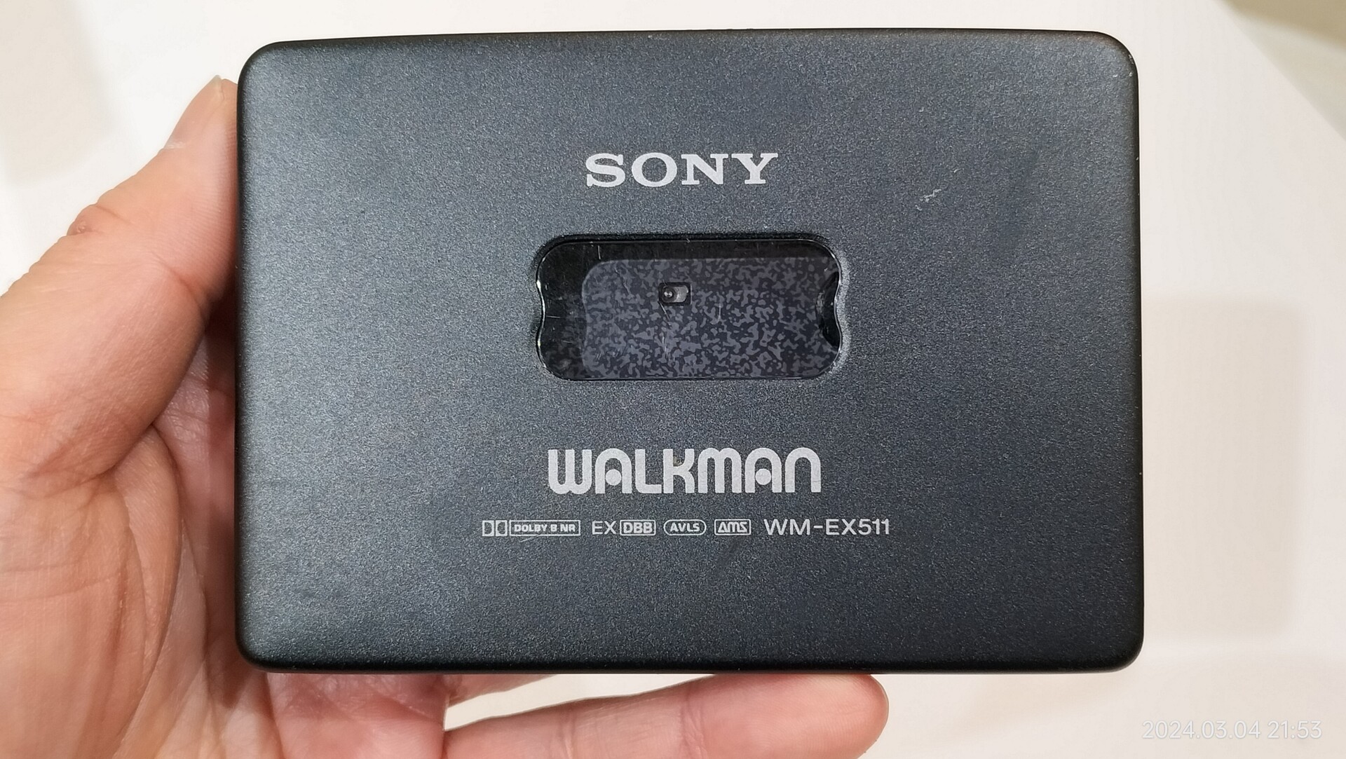 1994/平成6/SONY/WM-EX511/AVLS/DOLBY-NR/WALKMAN/ウォークマン/ : Extinct Media ...