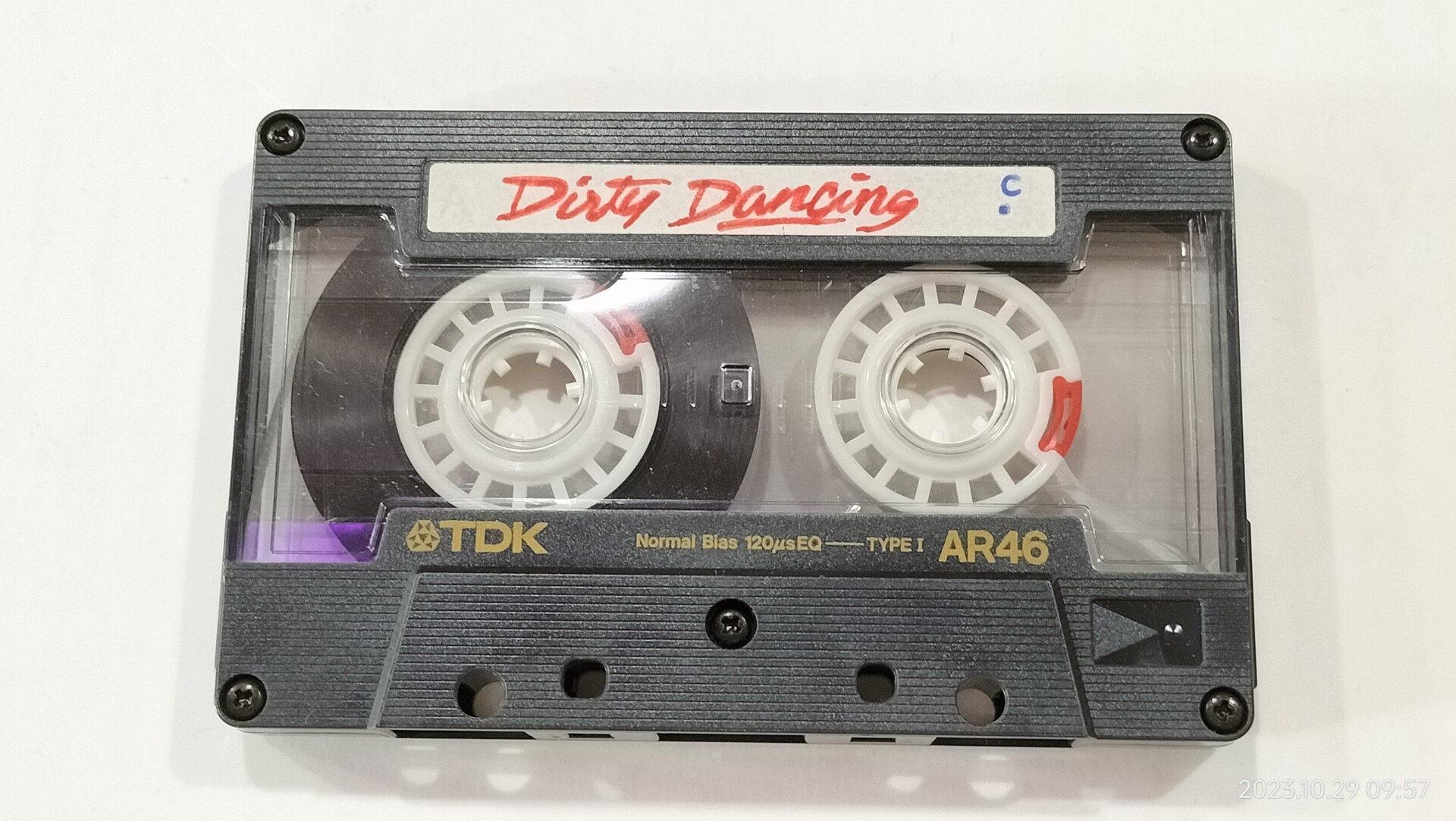 1986/昭和61/TDK/AR 46/カセットテープ/ノーマルポジション/ : Extinct Media Museum | 絶滅メディア博物館