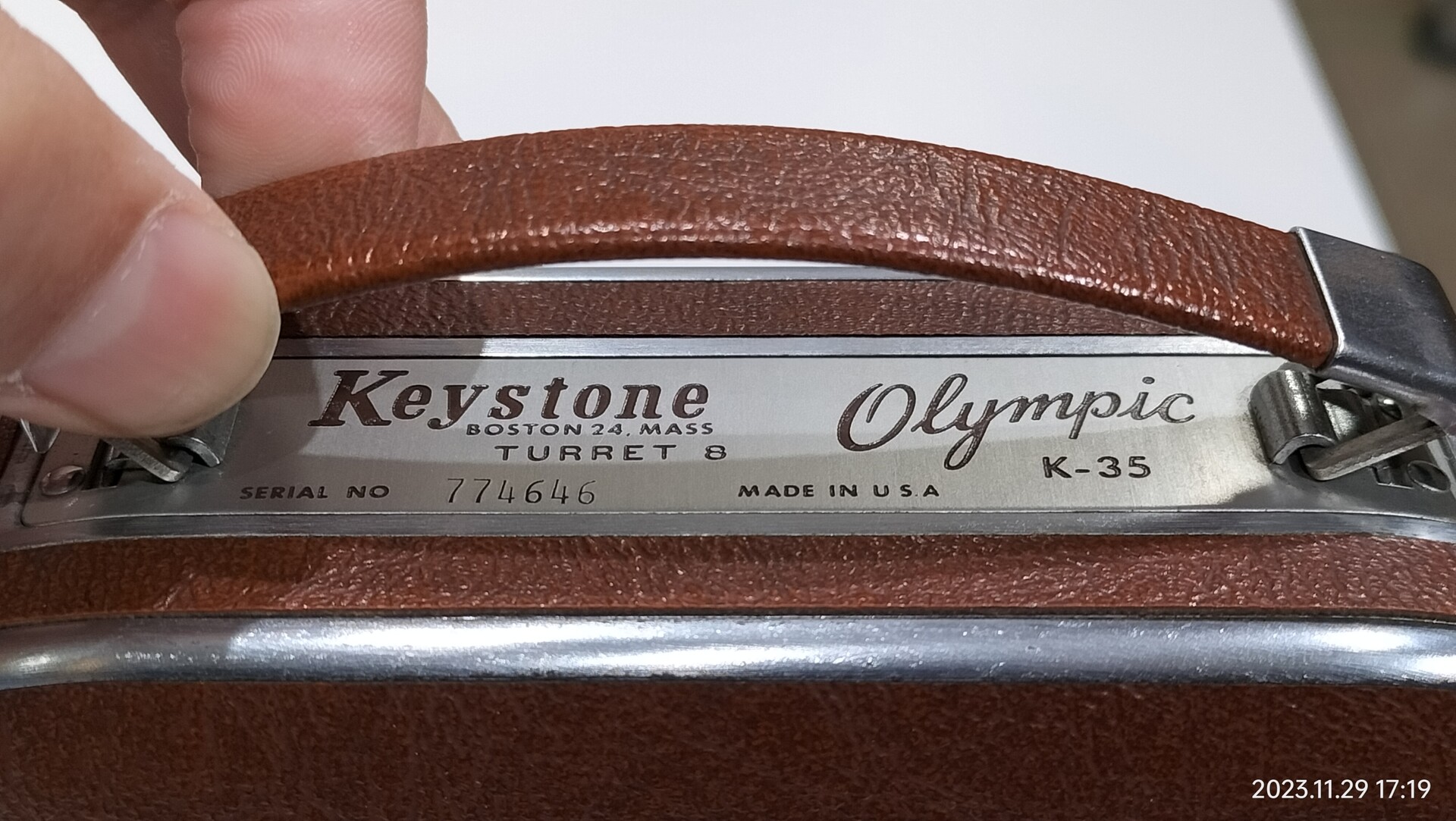 1955/昭和30/Keystone/K-35/Olympic/TURRET 8/ダブル8/3本ターレット/ゼンマイ式/ : Extinct ...