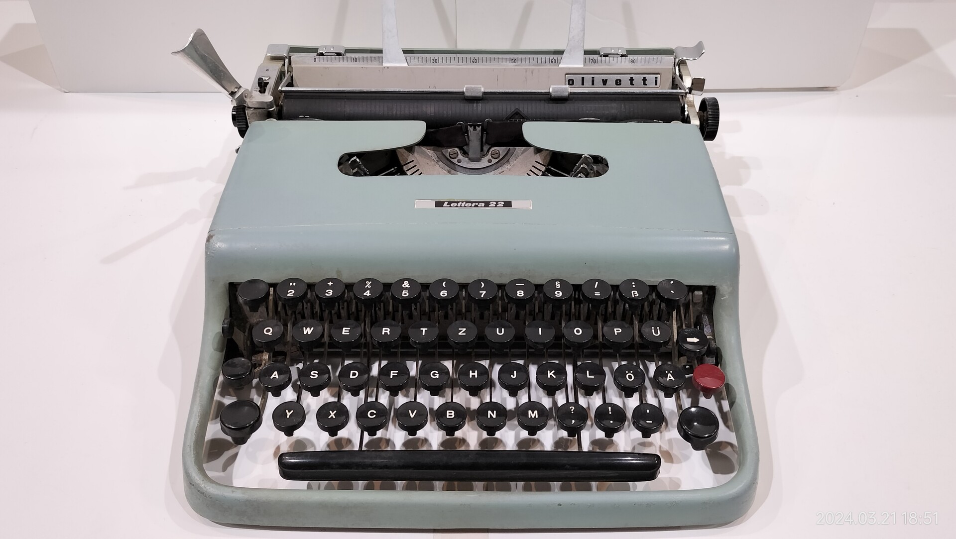 1949/昭和24/Olivetti/Lettera 22/Marcello Nizzoli/オリベッティ/マルチェロ・ニッツォーリデザイン ...