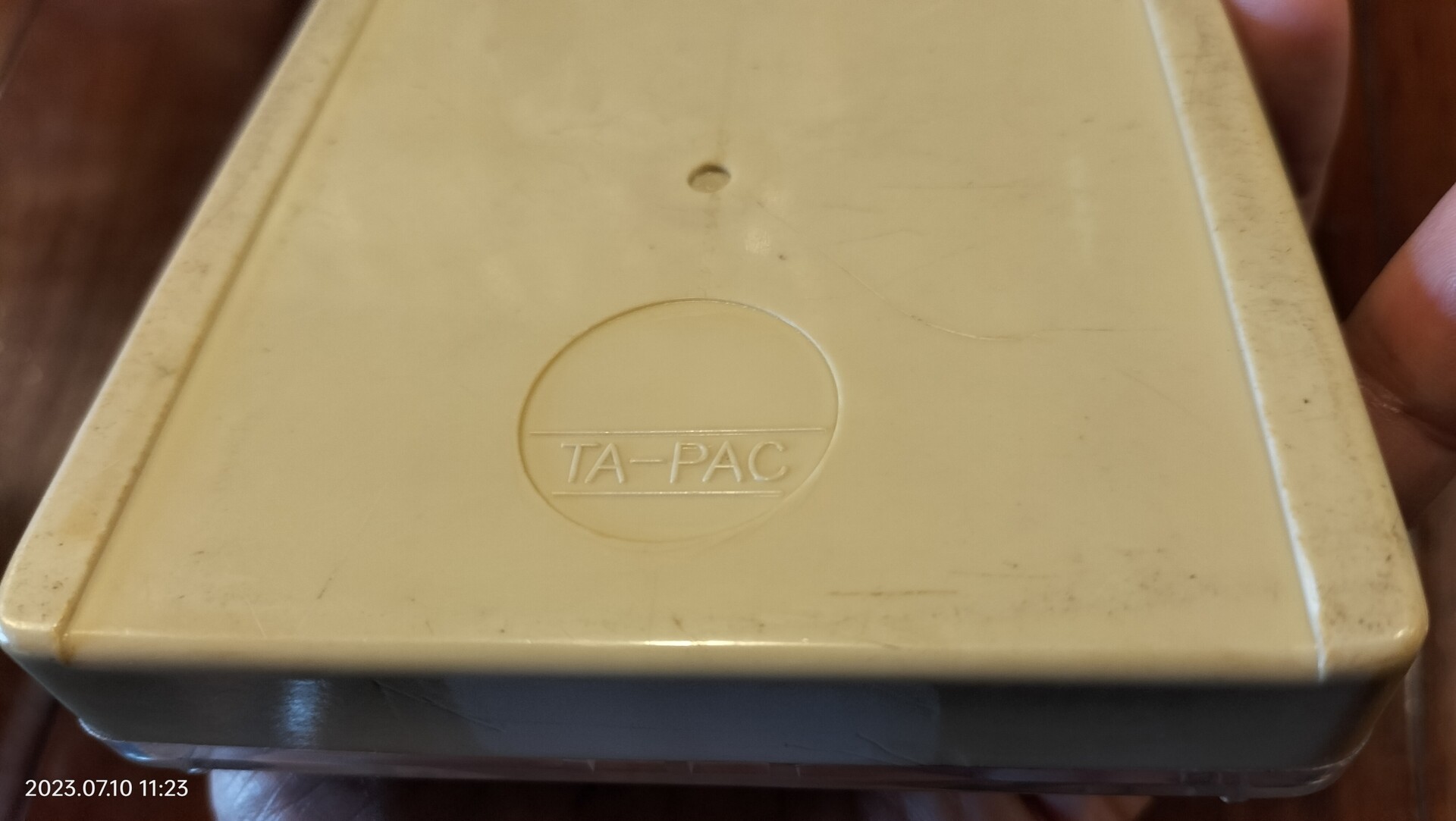 1960/昭和35/TA-PAC/4トラックカートリッジテープ/スケルトン仕様/ : Extinct Media Museum | 絶滅メディア博物館