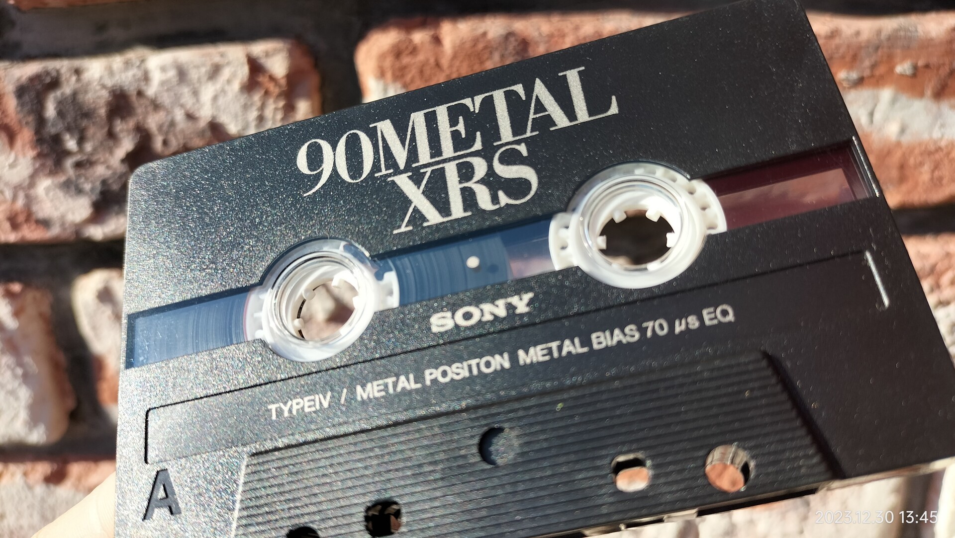 1989/平成1/SONY/90METAL XRS/メタルポジション/カセットテープ/ソニー/ : Extinct Media Museum ...