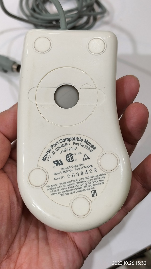 1993/昭和60/Microsoft/Microsoft Mouse 2.0/Dove Bar/Windows 3.0/マイクロソフトマウス ...