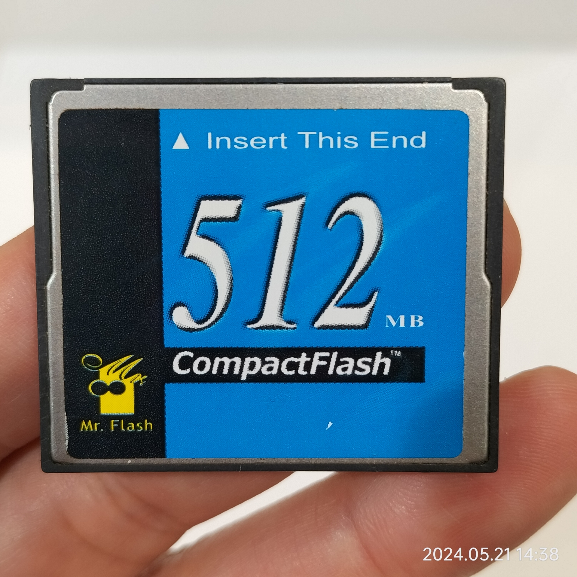 推定1995/平成7/Mr.Flash/512MB CompactFlashCard/1Q62F/ : Extinct Media ...