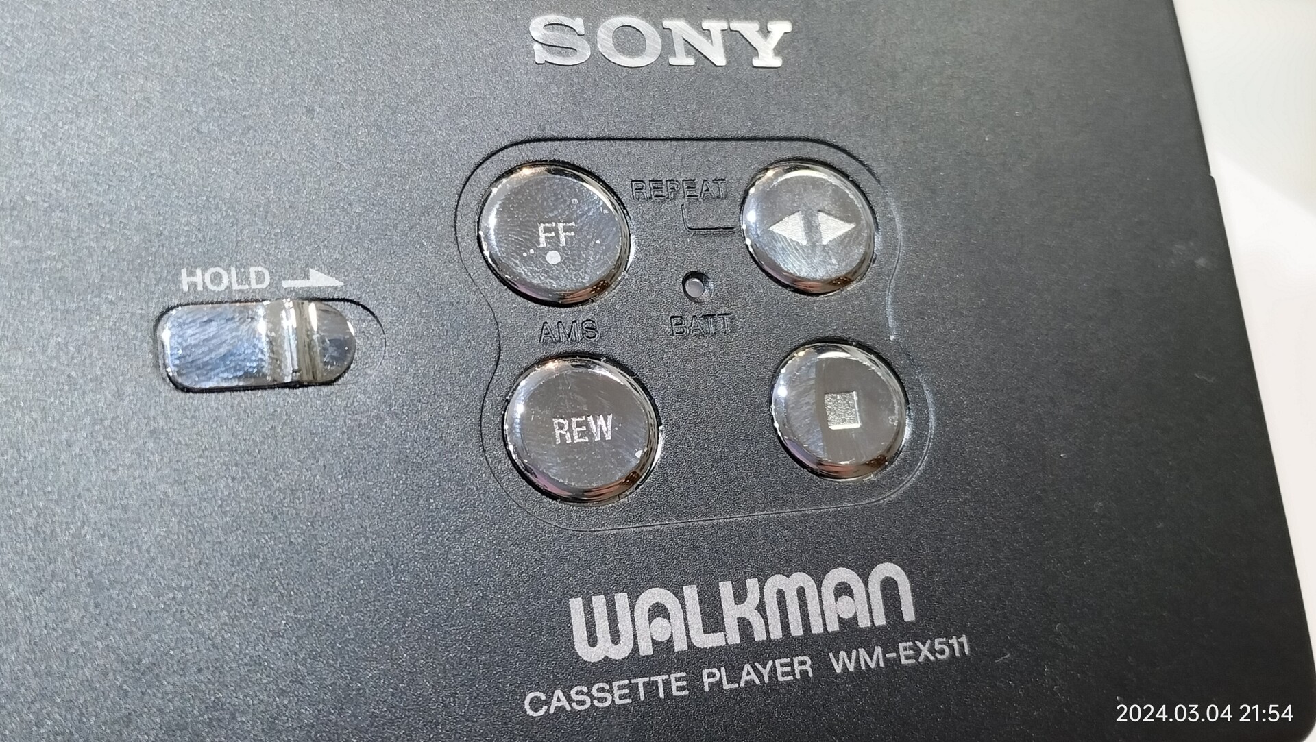 1994/平成6/SONY/WM-EX511/AVLS/DOLBY-NR/WALKMAN/ウォークマン/ : Extinct Media ...