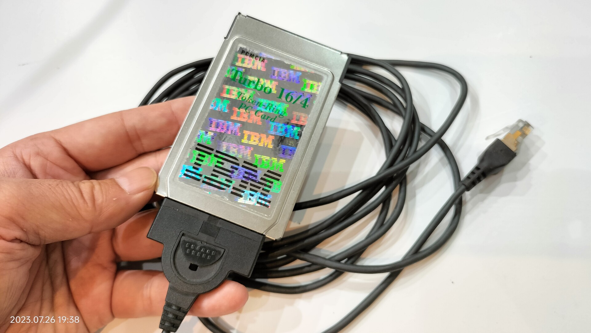 1997/平成9/IBM/PCMCIA/Token-Ring PC Card/Turbo 16/4/RJ-45コネクター付きケー ブル ...