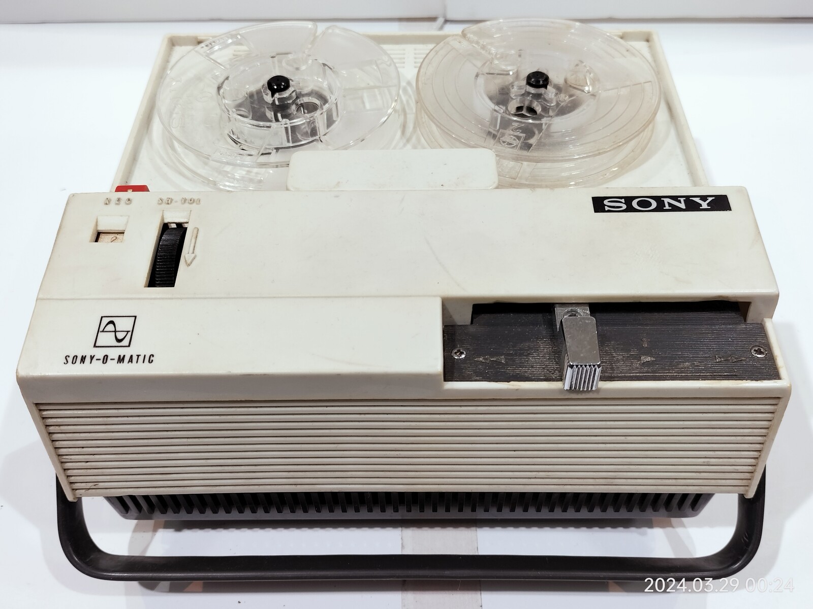 1965/昭和40/SONY/TC-123/TAPECORDER/SONY-O-MATIC/3 inch reel/ソニー/ソニオマチック3 ...