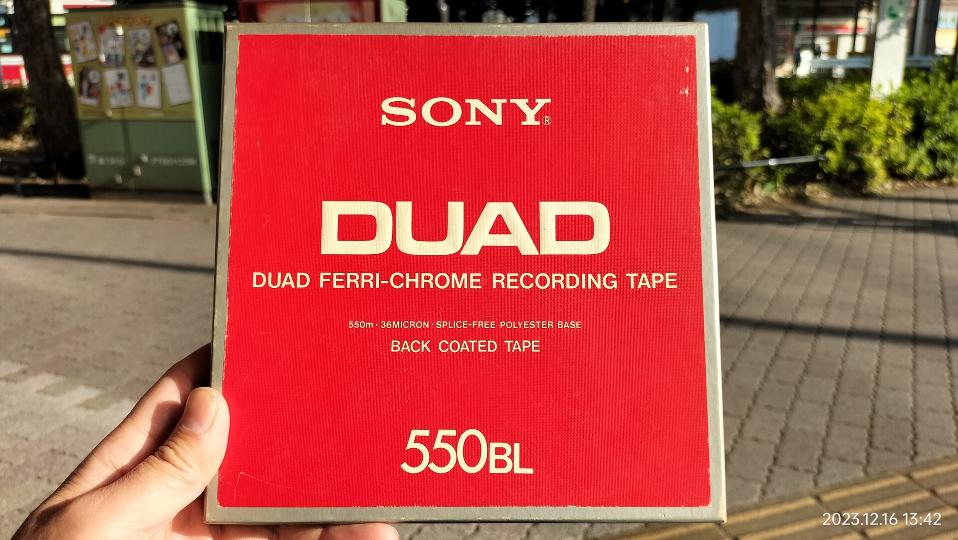 1974/昭和49/SONY/DUAD/6mmTape/DUAD FERRI-CHROME RECORDING TAPE/ソニー＜デュアド ...