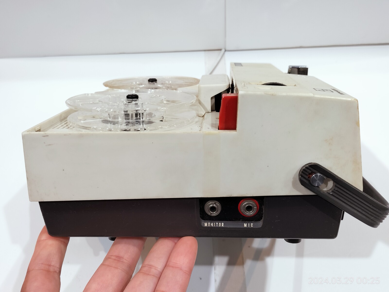 1965/昭和40/SONY/TC-123/TAPECORDER/SONY-O-MATIC/3 inch reel/ソニー/ソニオマチック3 ...