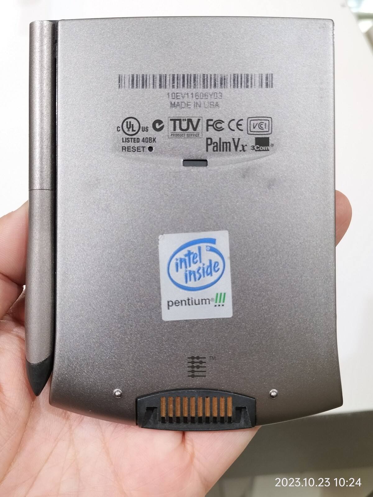 1999/平成11/Palm Computing/Palm V/Palm OS 3.1/16色グレースケール/リチウムイオンバッテリ ...