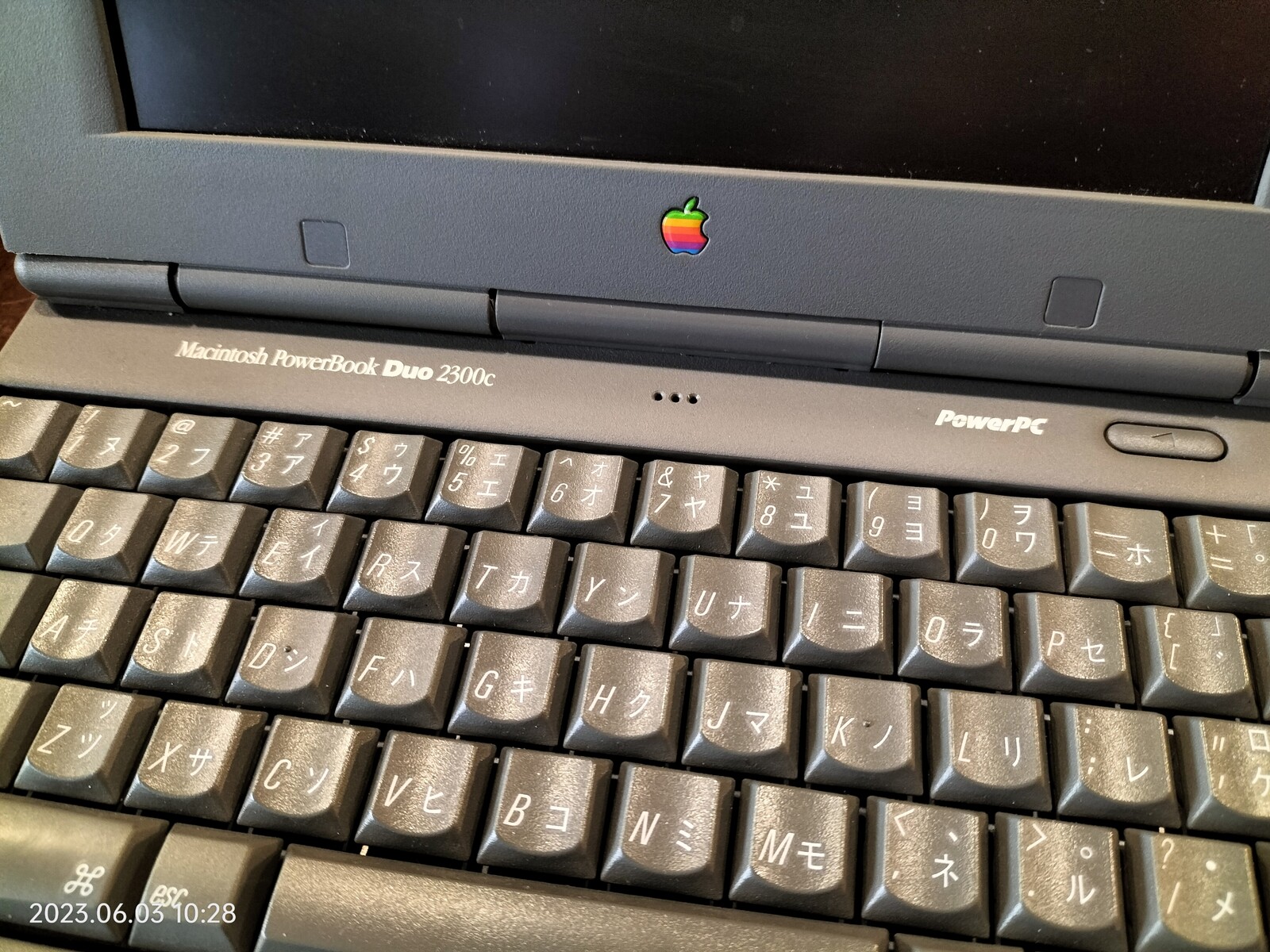 1995/平成7/Apple/Macintosh/PowerBook Duo 2300c/PowerPC603e/Duoシリーズ最後のモデル ...