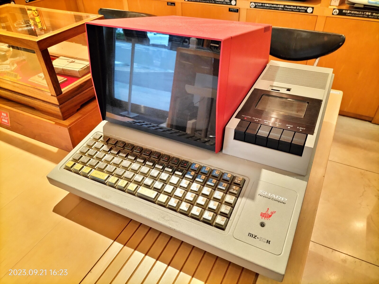 1978/昭和53/SHARP/MZ-80K/20KiB RAM/未来技術遺産第00204号/8ビットパーソナルコンピューター/技術者用 ...
